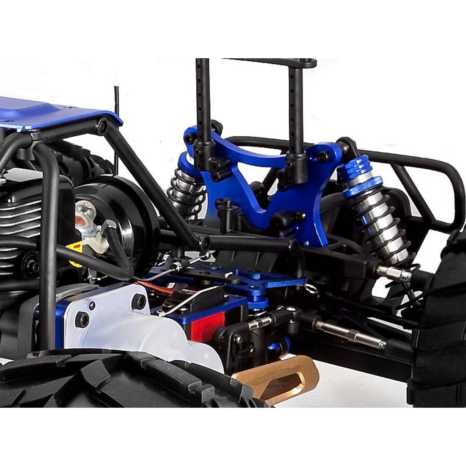 Redcat Racing 1/5 Rampage MT V3 4X4 Gas Monster Truck RTR, Orange Flame ...