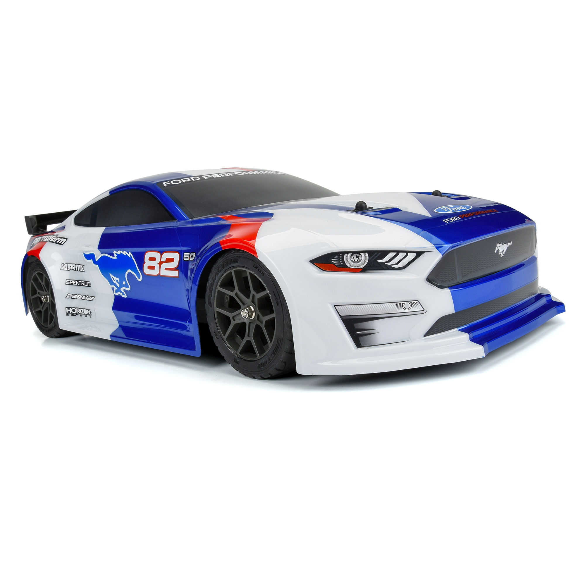 1/8 2021 Ford Mustang Painted Body (Blue): Vendetta & Infraction 3S ...