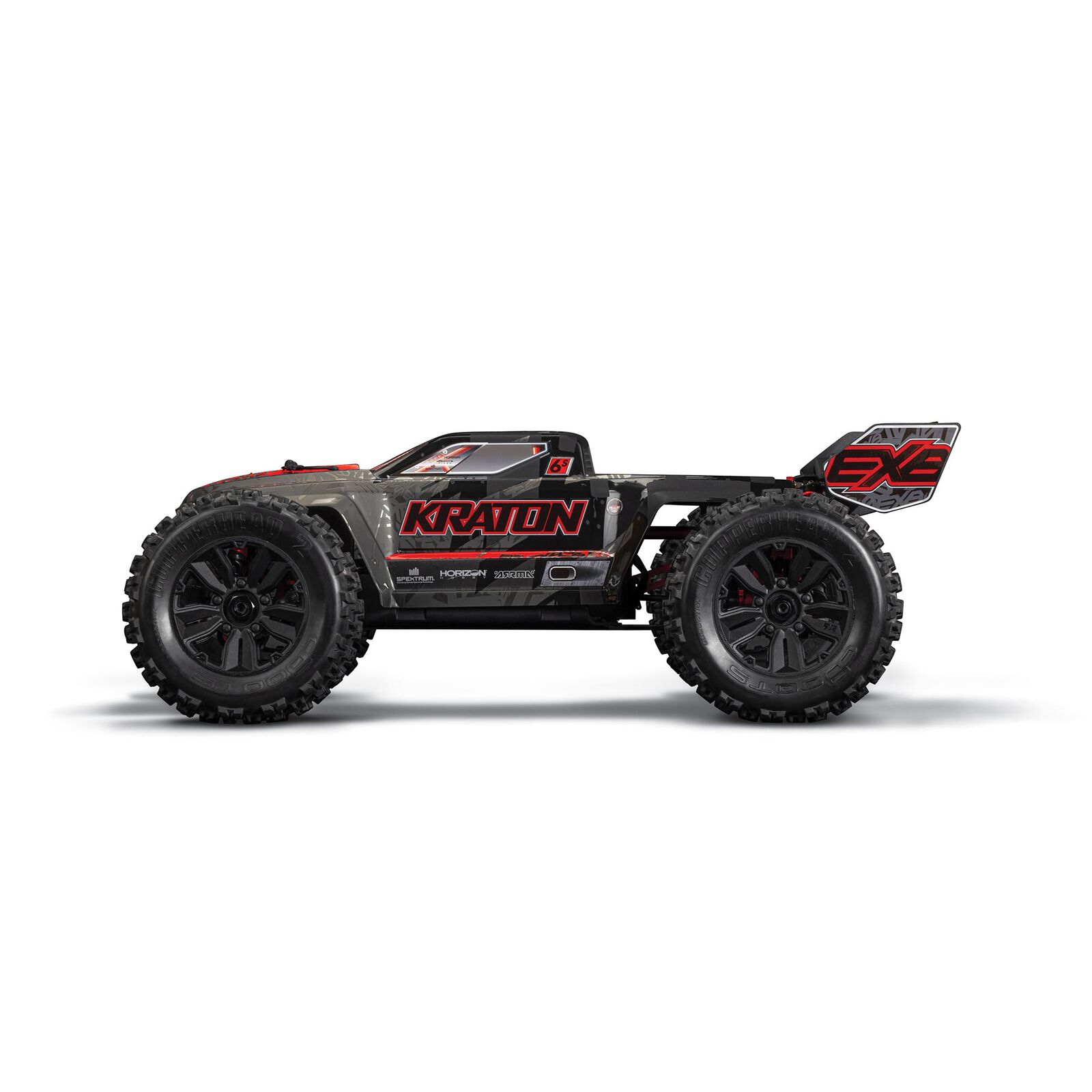 ARRMA 1/8 KRATON 6S EXB AVC 4X4 RTR Brushless Speed Truck, Black ...