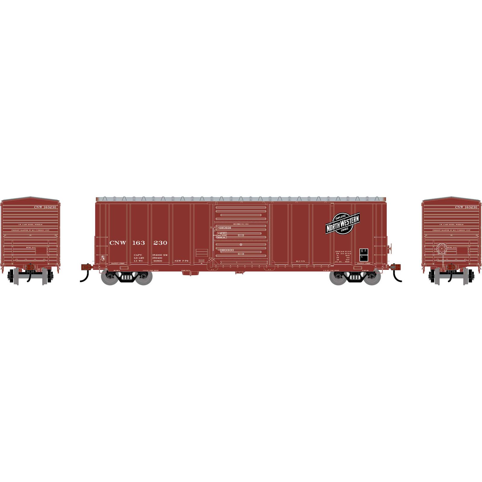 Athearn HO PS 5277 Box Car, CNW #163230 | Horizon Hobby