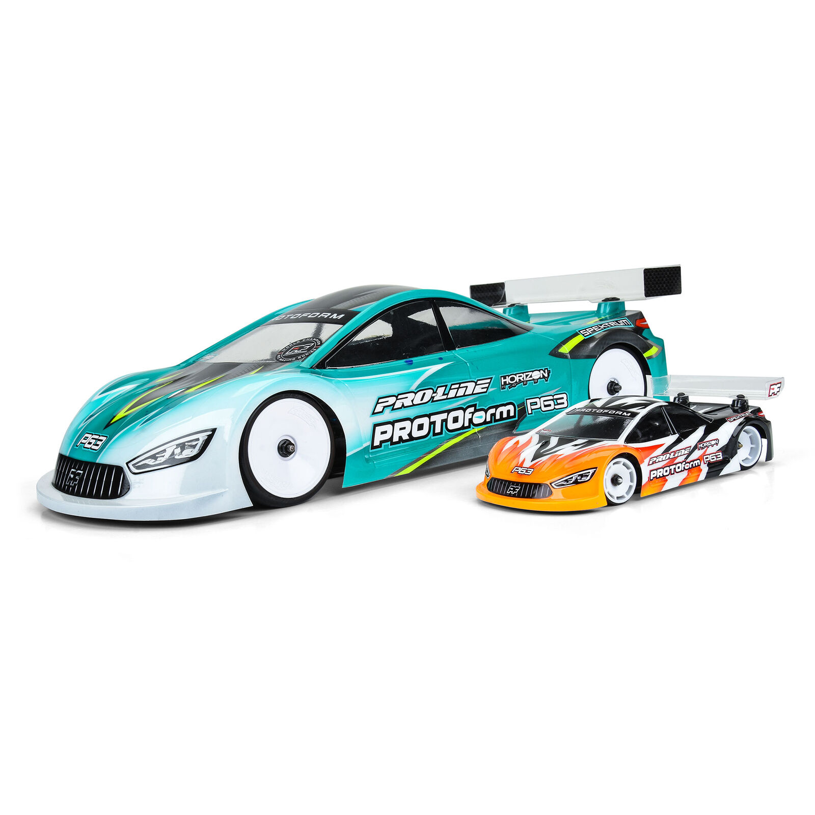 PROTOform 1/28 P63 Light Weight Clear Body: Mini-Z & 1/28 Chassis (98mm ...
