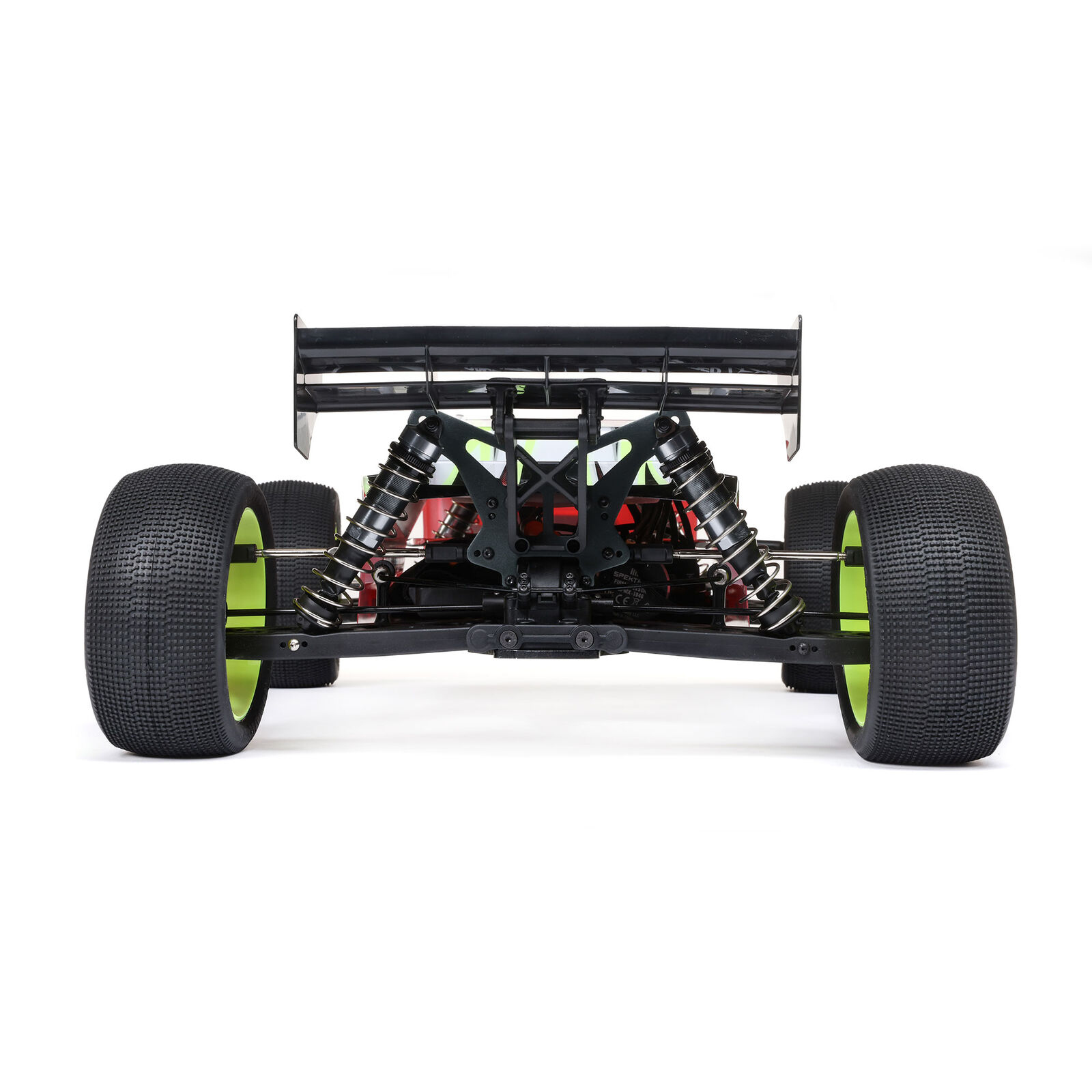 Losi 1/8 8IGHT-XTE 4S 4X4 RTR Brushless Race Truggy, Clear | Horizon Hobby