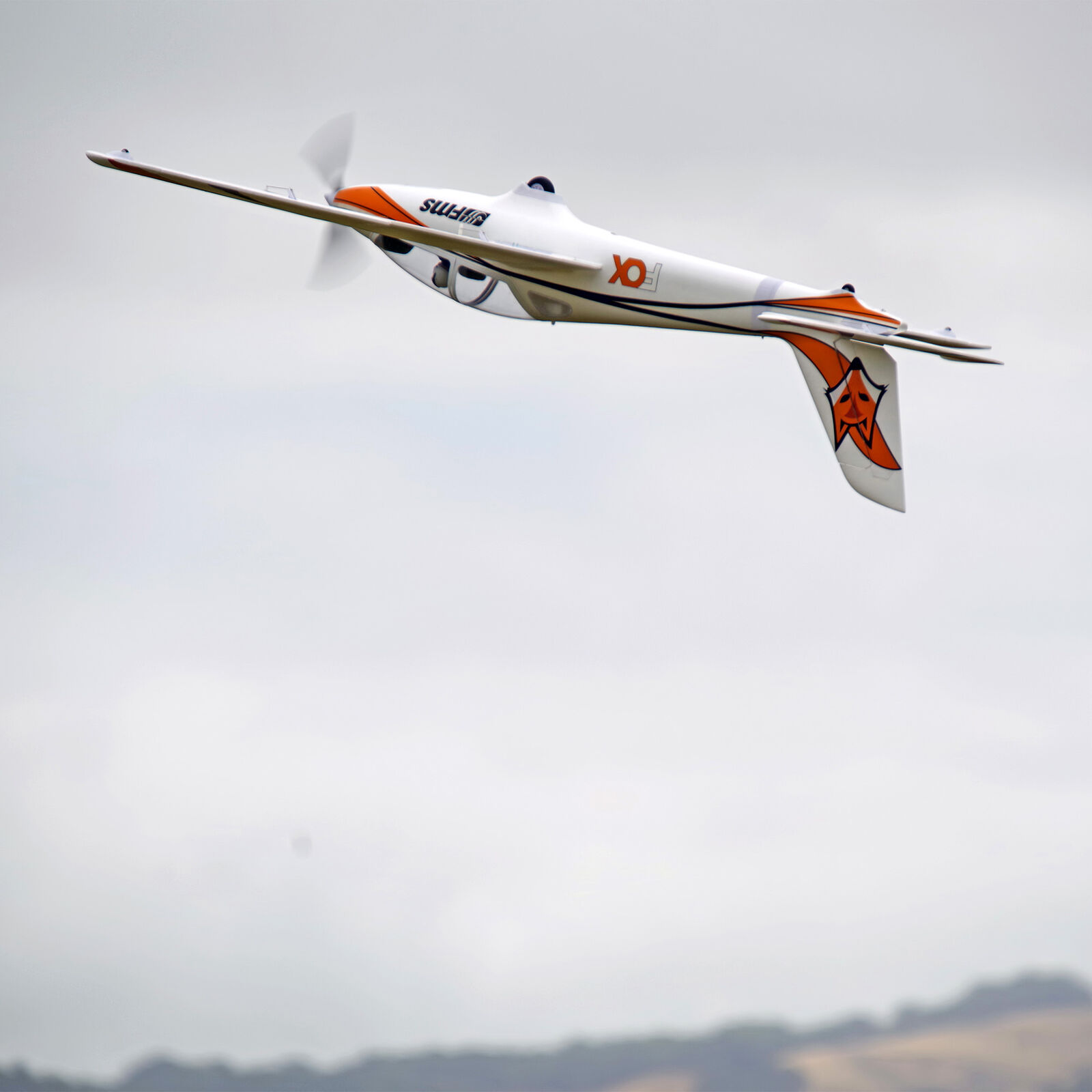 FMS Fox 3000mm Aerobatic EP Glider PNP | Horizon Hobby