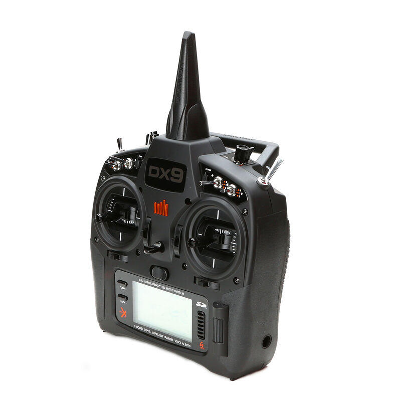 Spektrum DX9 Black 9-Channel DSMX Transmitter Only | Horizon Hobby