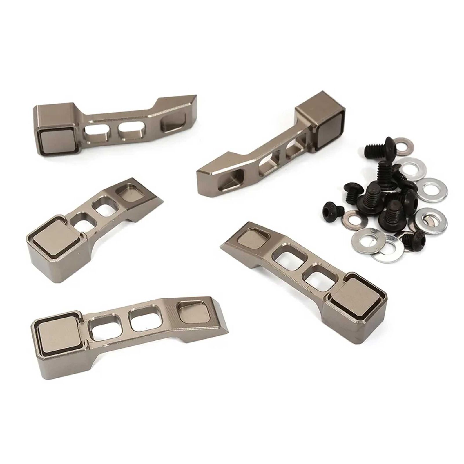 Integy Billet Machined Handle Set (5): Axial SCX6 Jeep JLU | Horizon Hobby