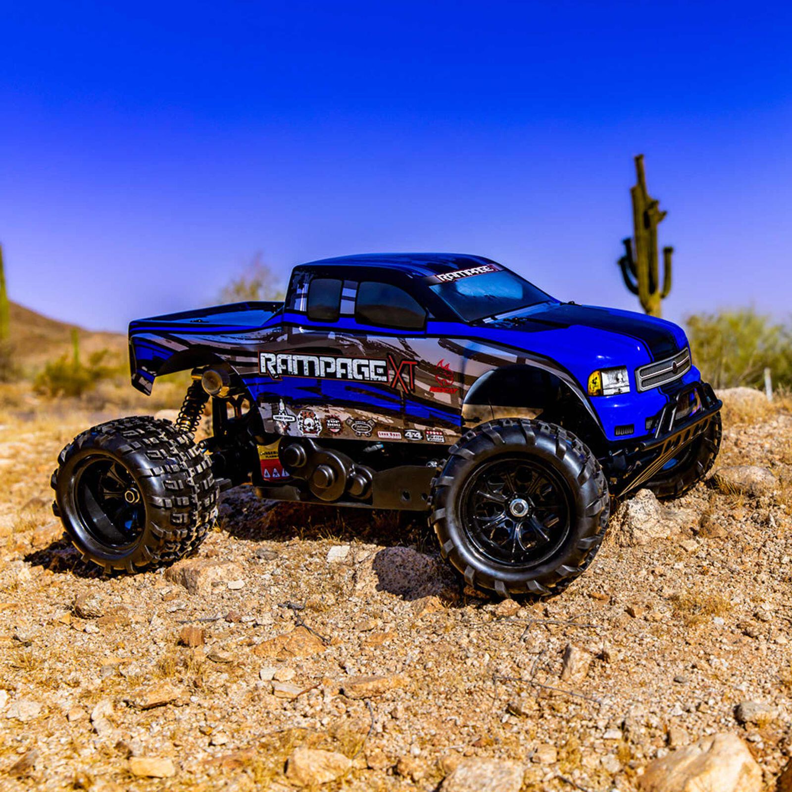 Redcat Racing 1/5 Rampage XT 4X4 Gas Monster Truck RTR, Blue | Horizon ...