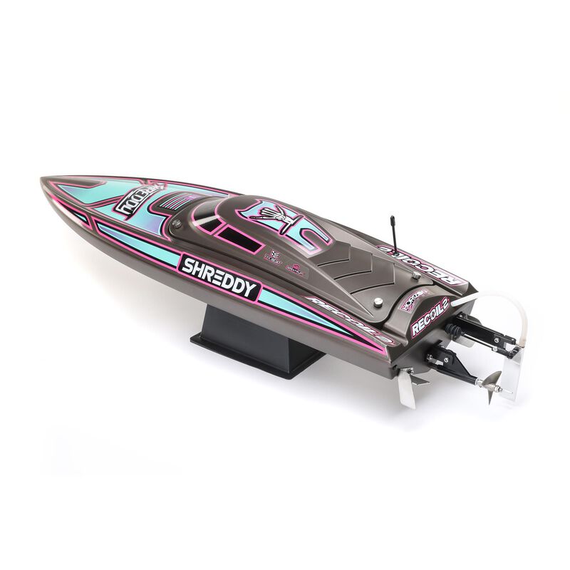 Pro Boat Recoil 2 V2 26" Self-Righting Brushless Deep-V RTR, Shreddy ...
