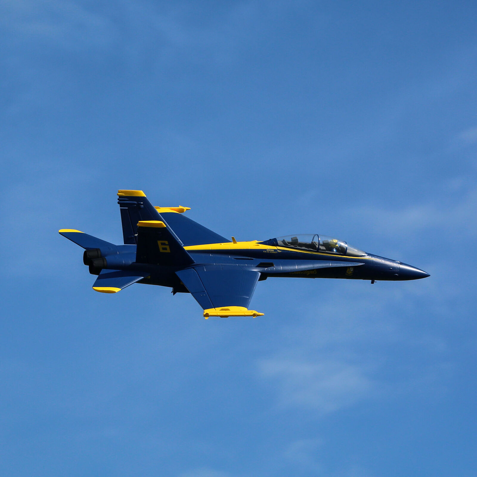 E-flite F-18 Blue Angels 80mm EDF Jet BNF Basic with AS3X and SAFE ...
