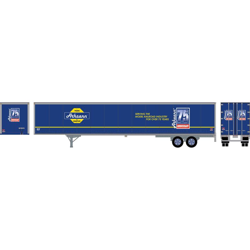 Athearn HO RTR 53' Wabash Plate Trailer, Athearn 75th Ann. | Horizon Hobby