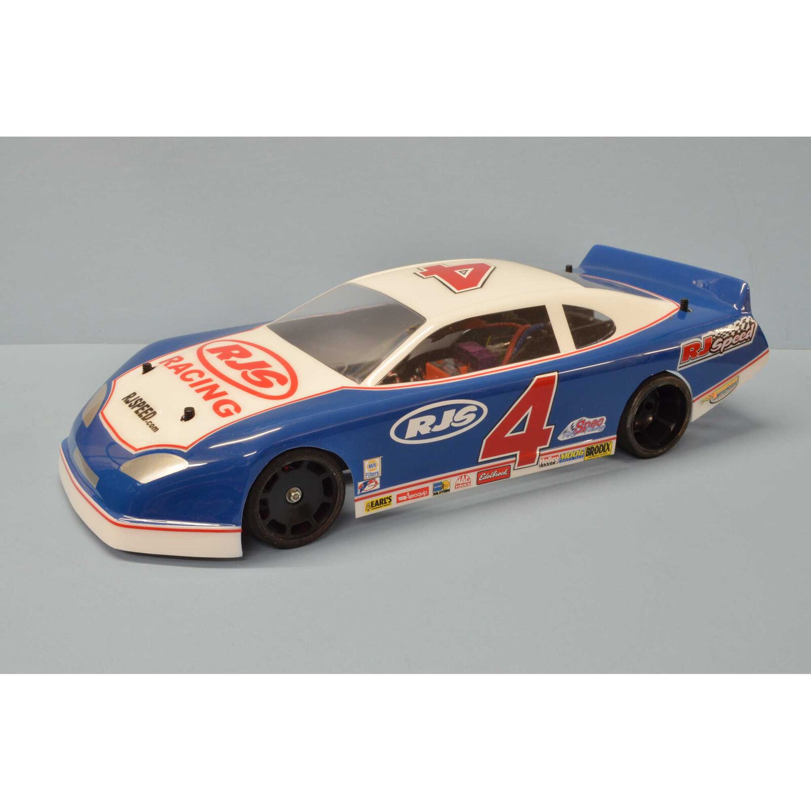 RJ Speed Clear Body, Pro Late Model Stock Car | Horizon Hobby