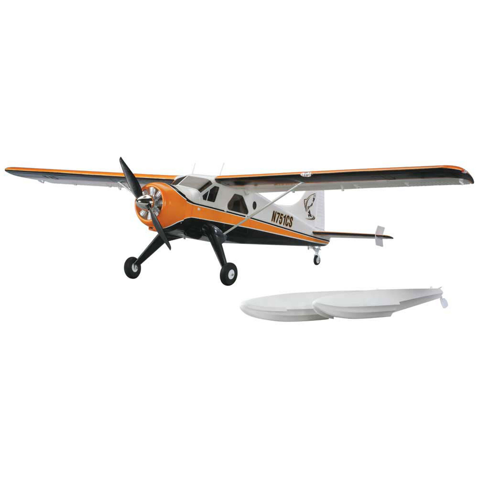 Flyzone DHC-2 Beaver Select Scale EP Tx-R 59.5" | Horizon Hobby