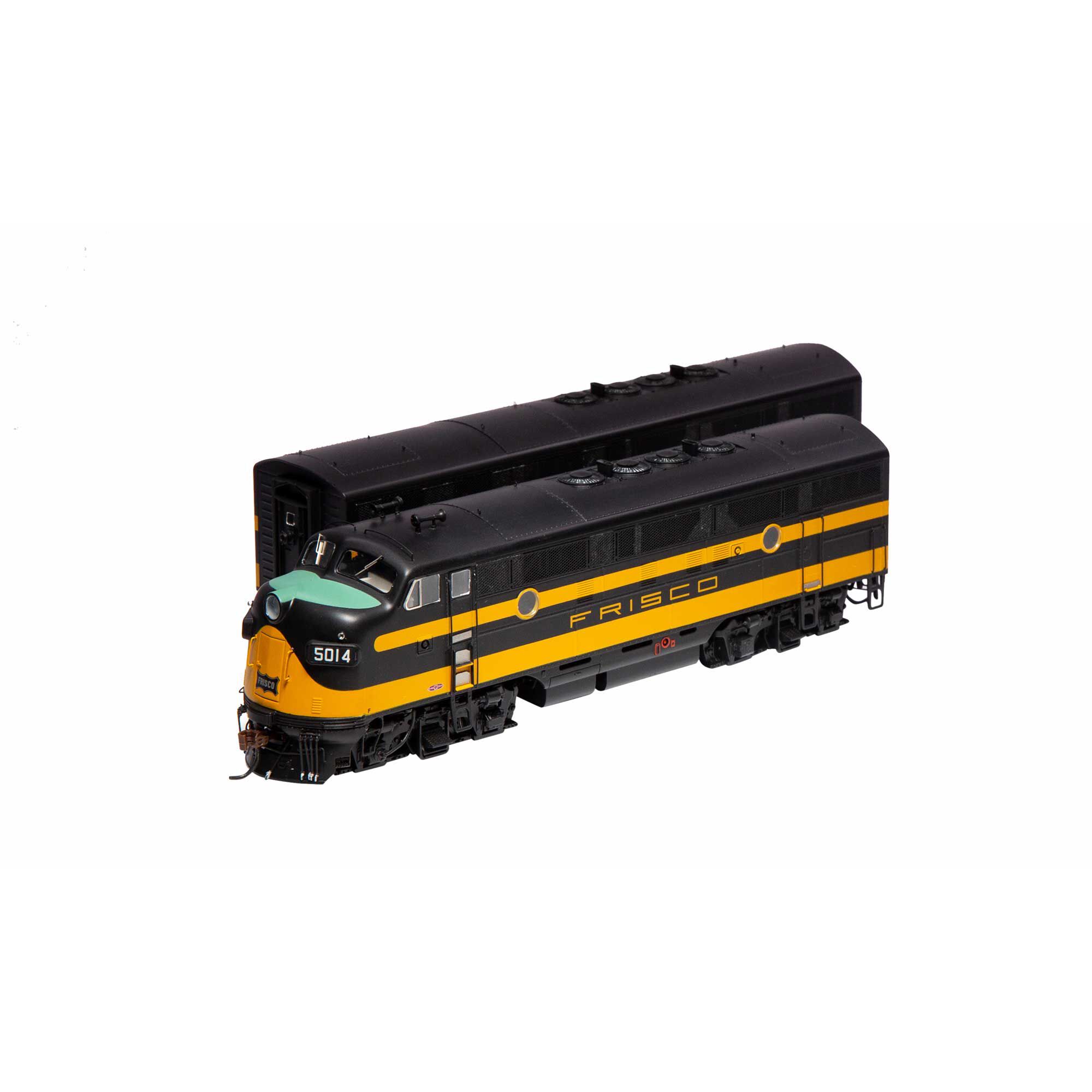 Athearn Genesis HO EMD F3A+B Frisco SLSF #5014/#5104 DC LED ATHG12329 ...