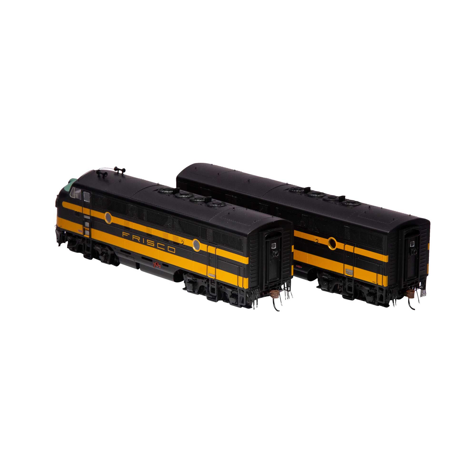 Athearn Genesis HO EMD F3A+B Frisco SLSF #5014/#5104 DC LED ATHG12329 ...