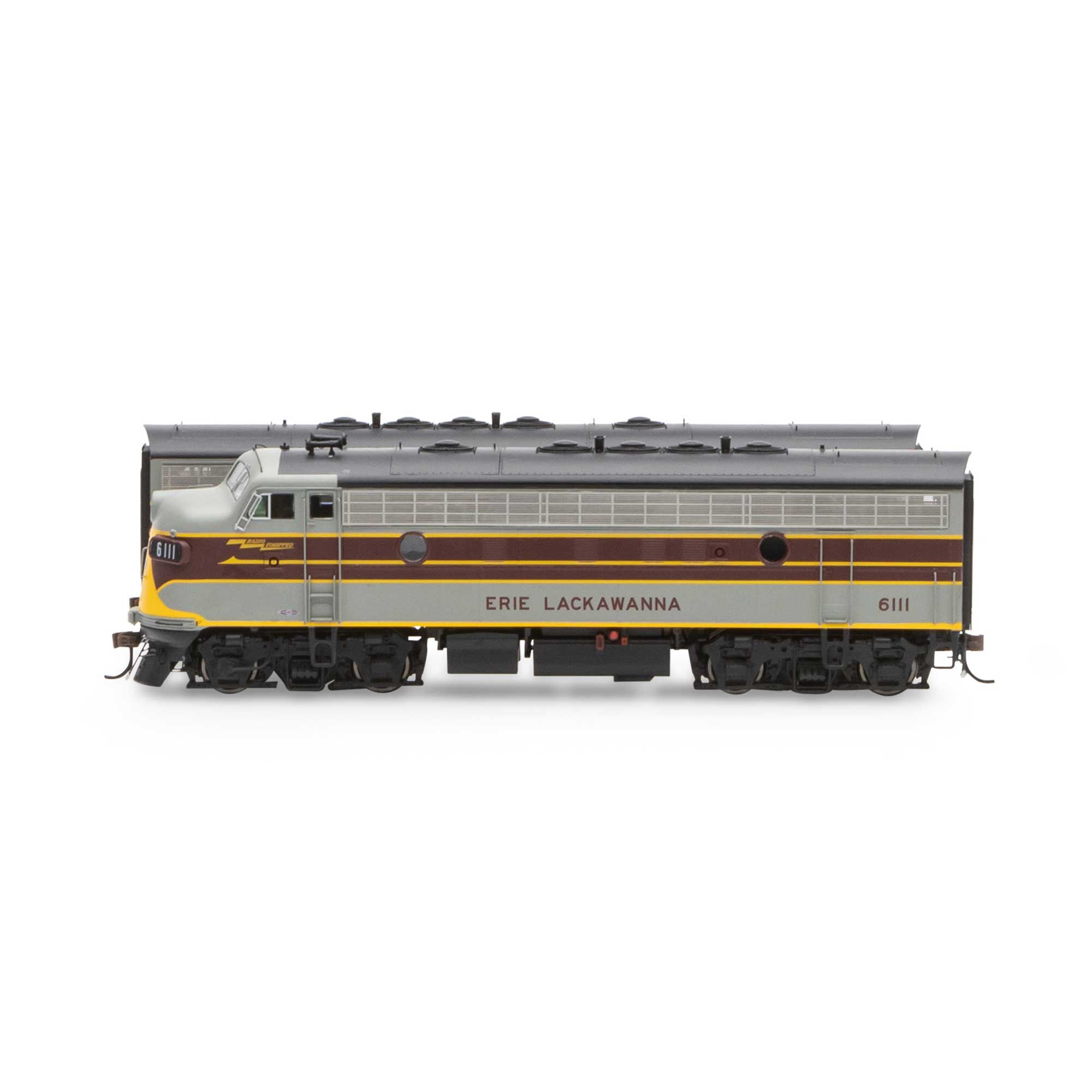 Athearn Genesis HO EMD F7A+B Erie Lackawanna EL #6111/#6352 DC LED ATHG19357 797534193574| eBay