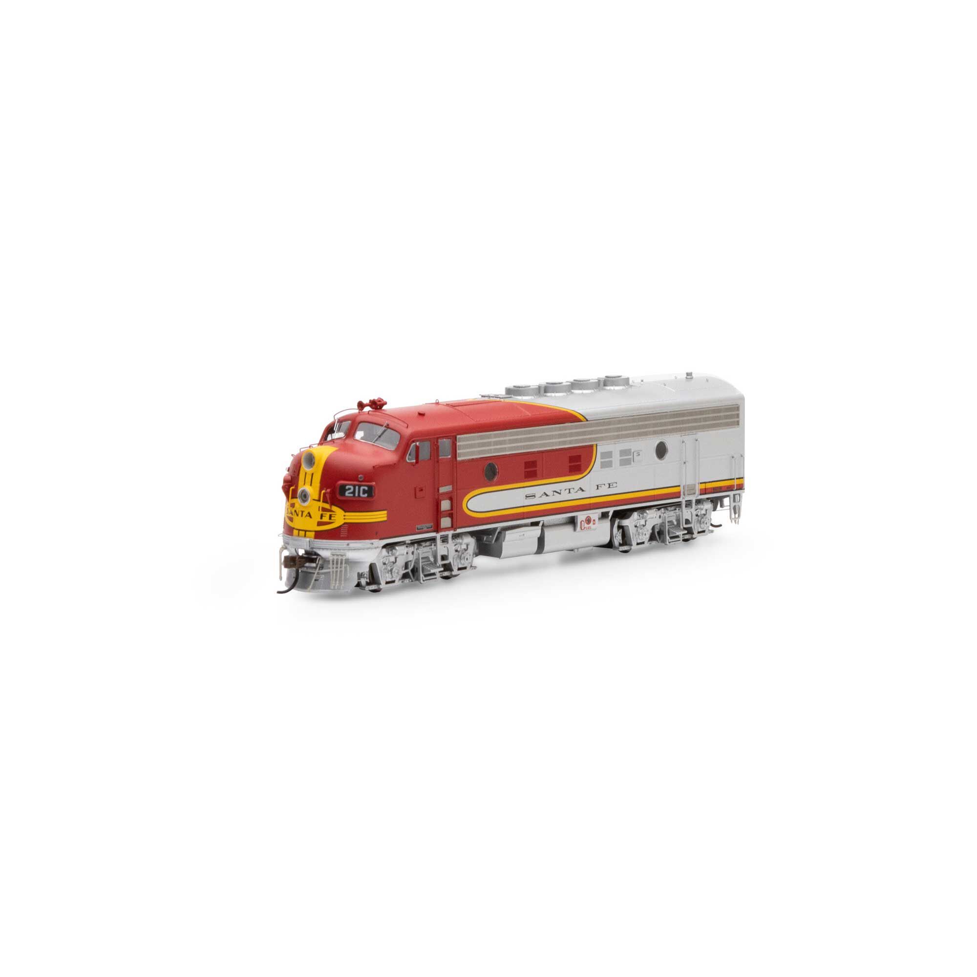 Athearn Genesis HO EMD F3A Santa Fe ATSF #21C DC LED ATHG19359 ...