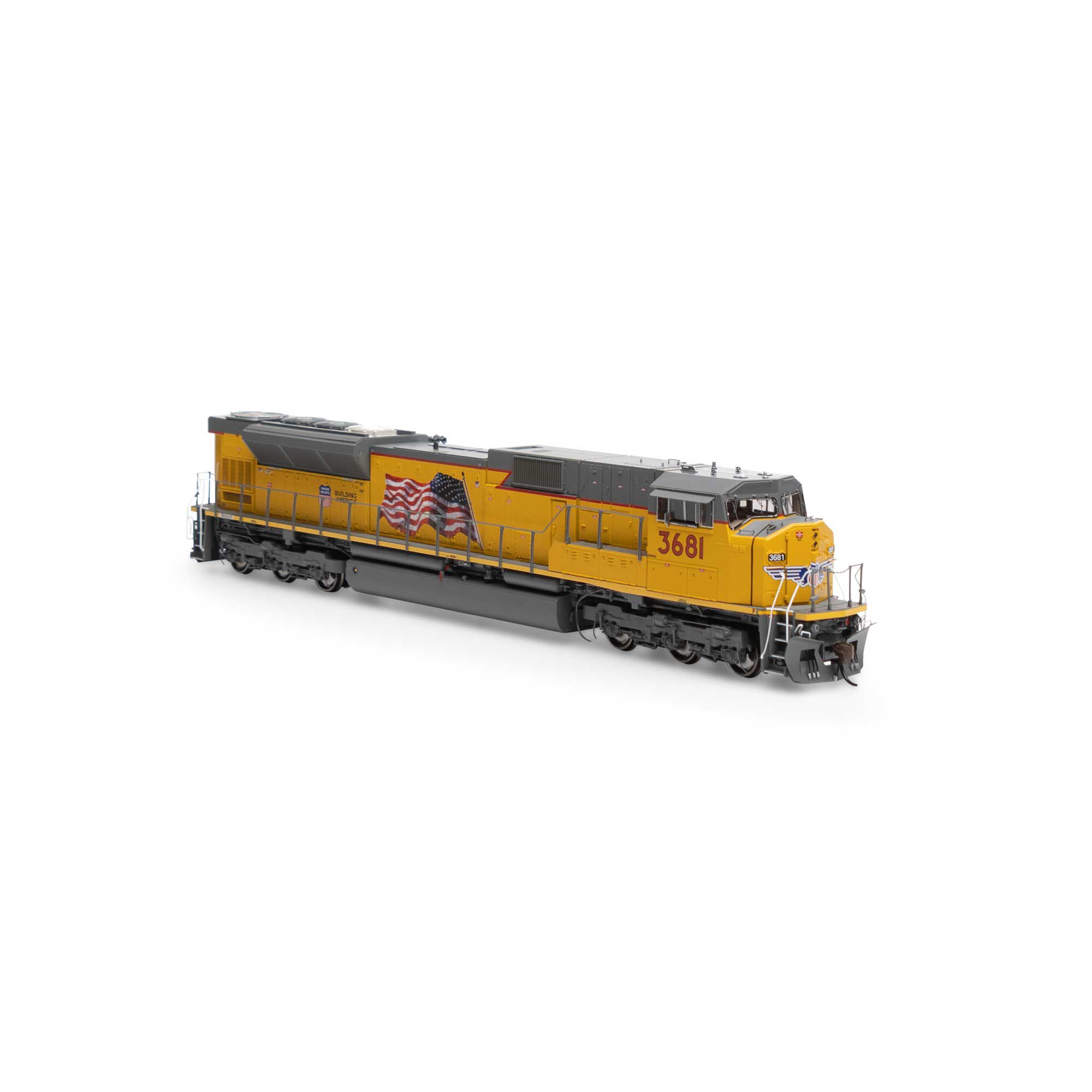 Athearn Genesis HO EMD SD90MAC Union Pacific UP #3681 DC LED ATHG27256 ...