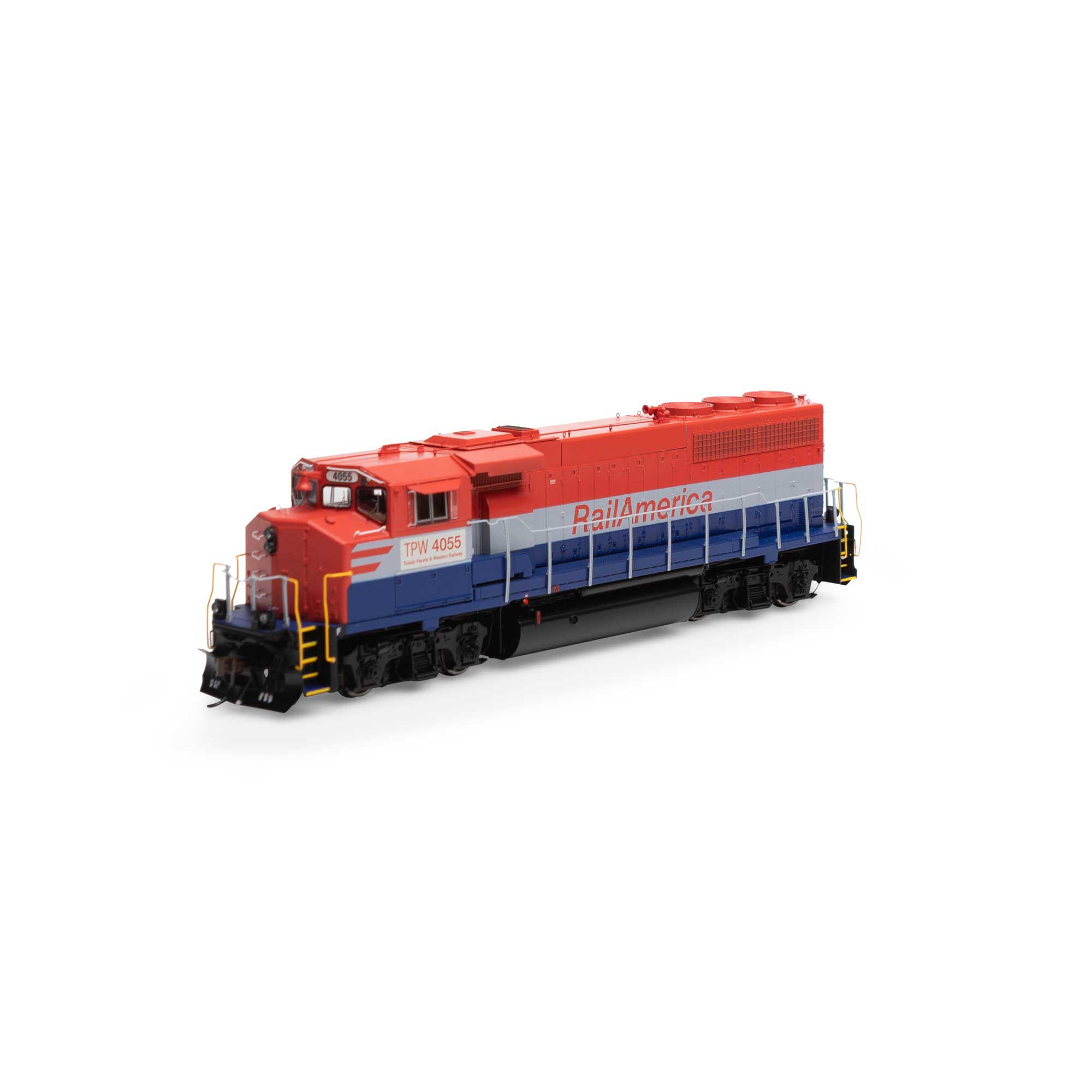 Athearn Genesis HO EMD GP40-2L Toledo Peoria & Western TP&W #4055 DC L ...