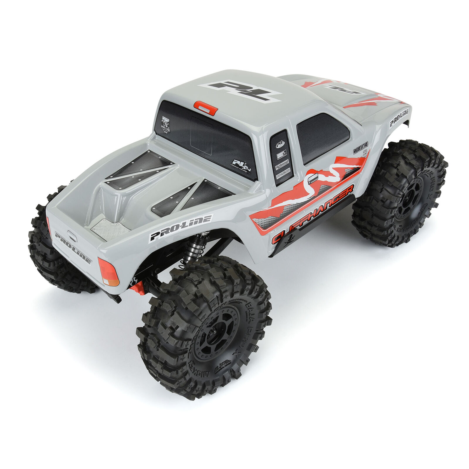 Pro-Line Racing 1/10 Cliffhanger HP Tough-Color Gray Body 12.3” (313mm ...