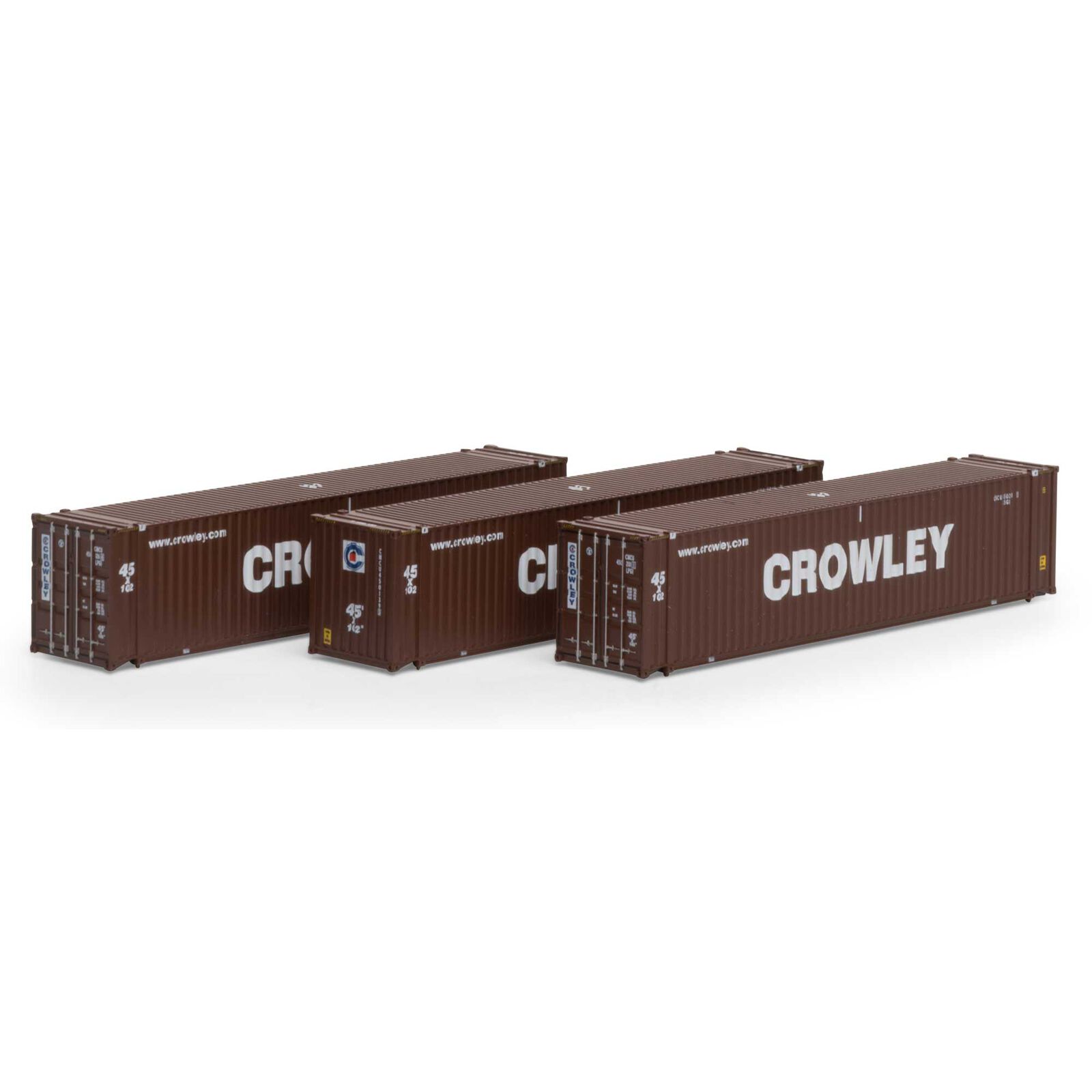 Athearn N 45' Container, Crowley #2 (3) | Horizon Hobby