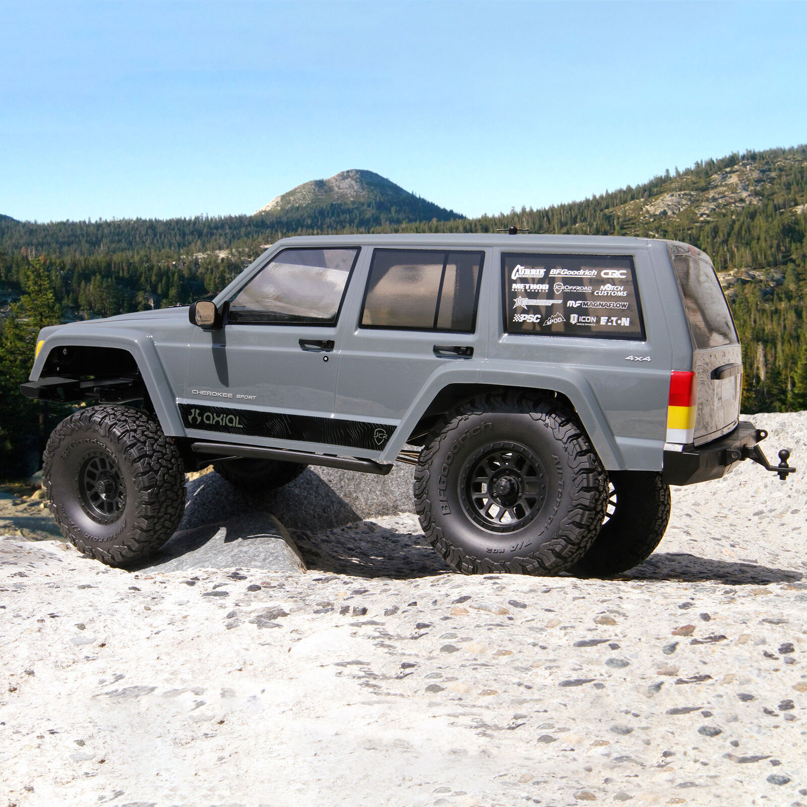 Axial 1/10 SCX10 II Jeep Cherokee 4WD Rock Crawler Brushed RTR ...