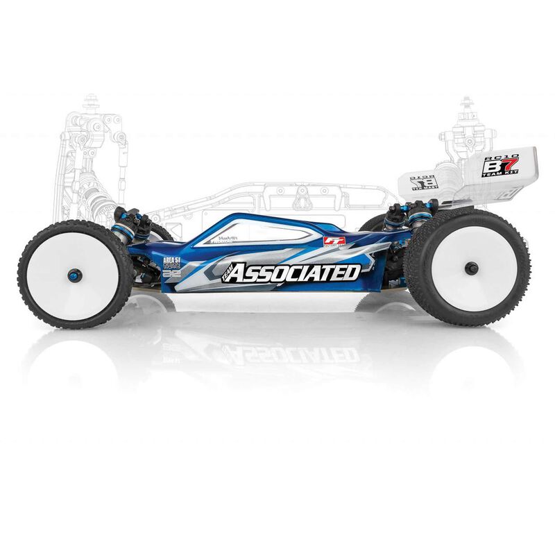 Team Associated 1/10 RC10B7 2WD Buggy Team Kit | Horizon Hobby