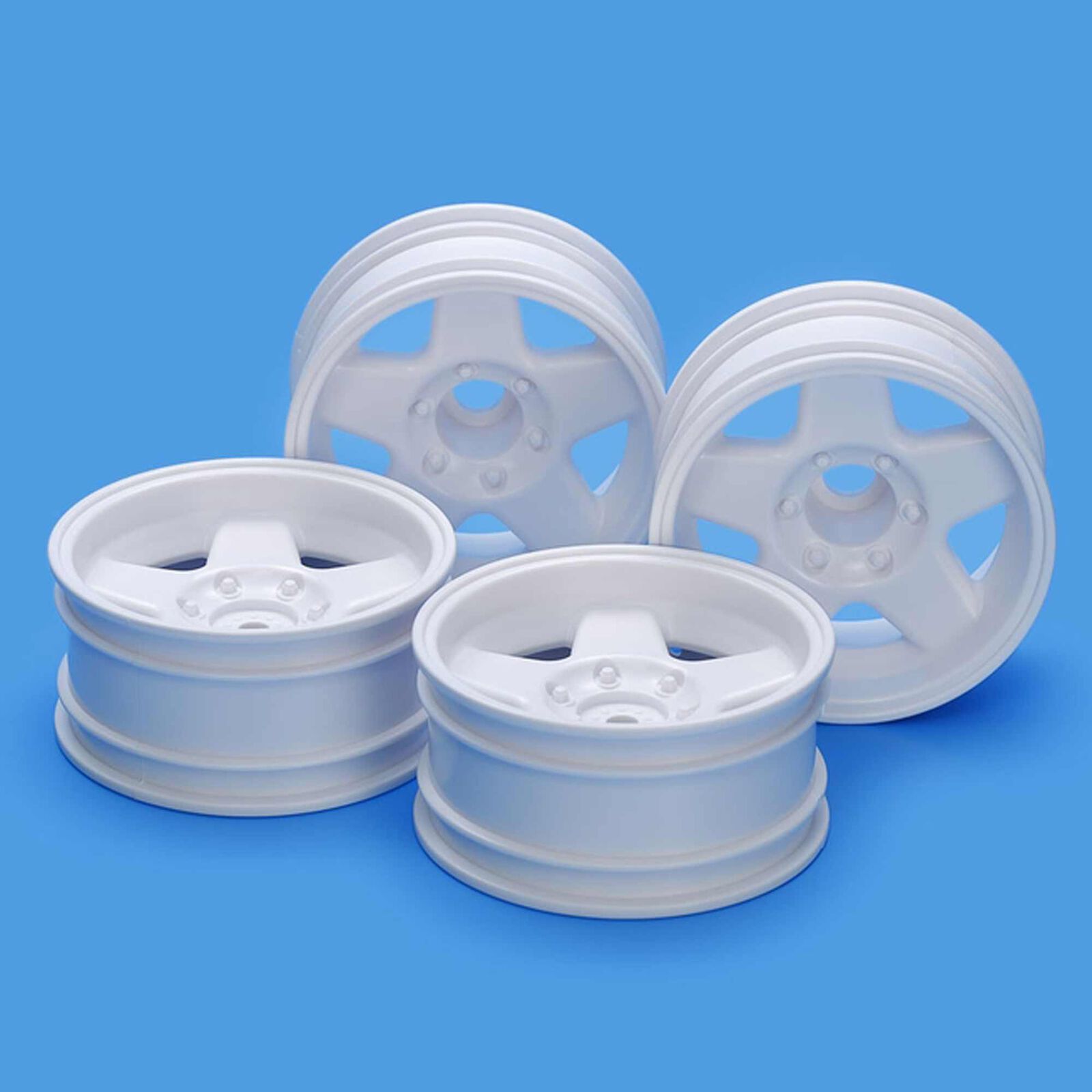 Tamiya The Hornet 1-Piece Large Diameter Wheels (Front & Rear ...