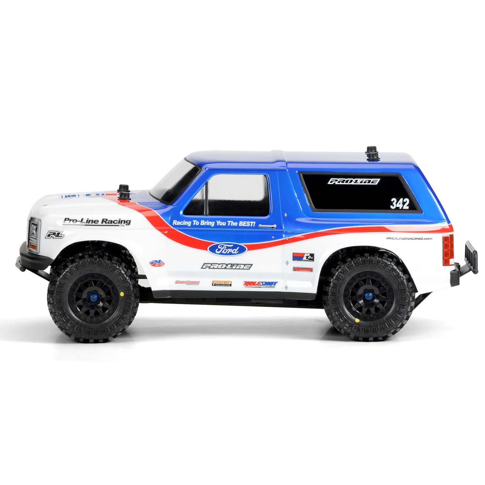Pro-Line Racing 1/10 1981 Ford Bronco Clear Body: Short Course ...