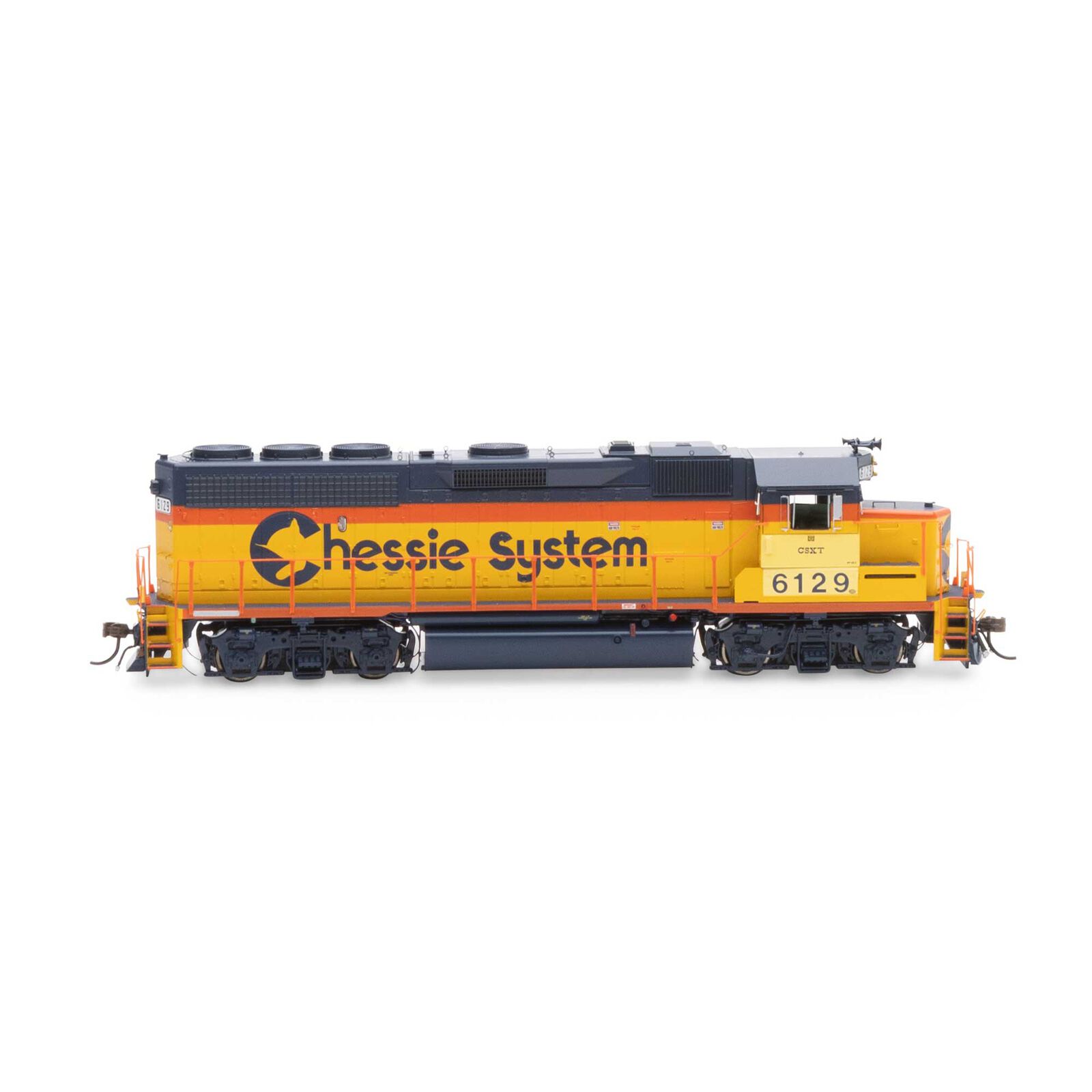 Athearn HO GP40-2 with DCC & Sound, Chessie/CSX #6129 | Horizon Hobby