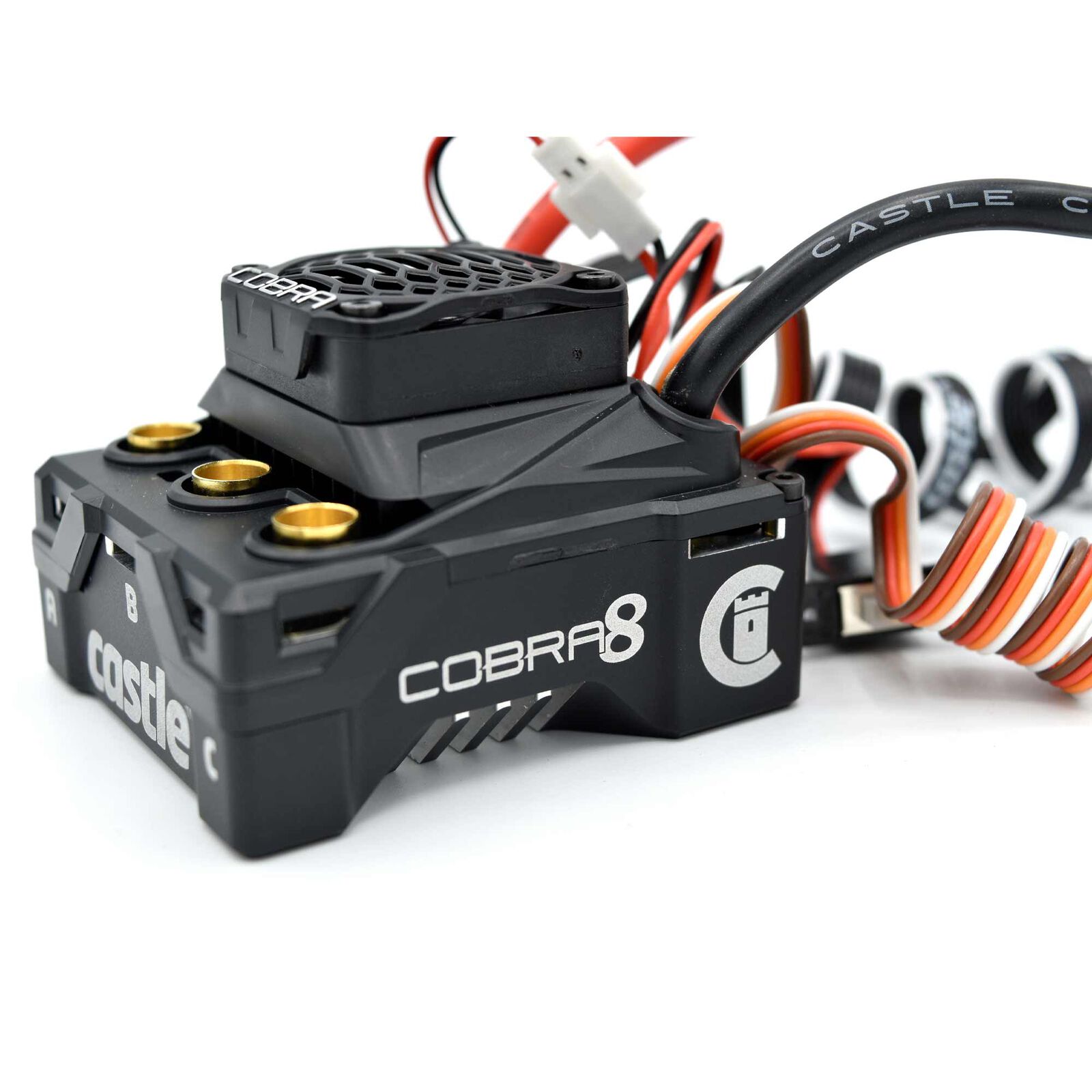 Castle Creations COBRA 8 25.2V ESC with LIMITED EDITION GOLD 1515 ...