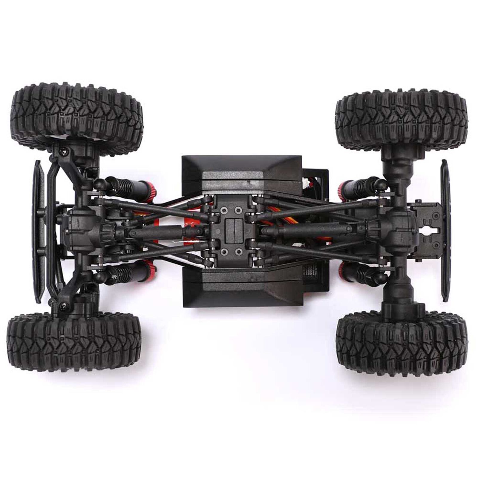 Redcat Racing 1/18 Ascent-18 4x4 Brushed Electric Rock Crawler RTR, Red ...