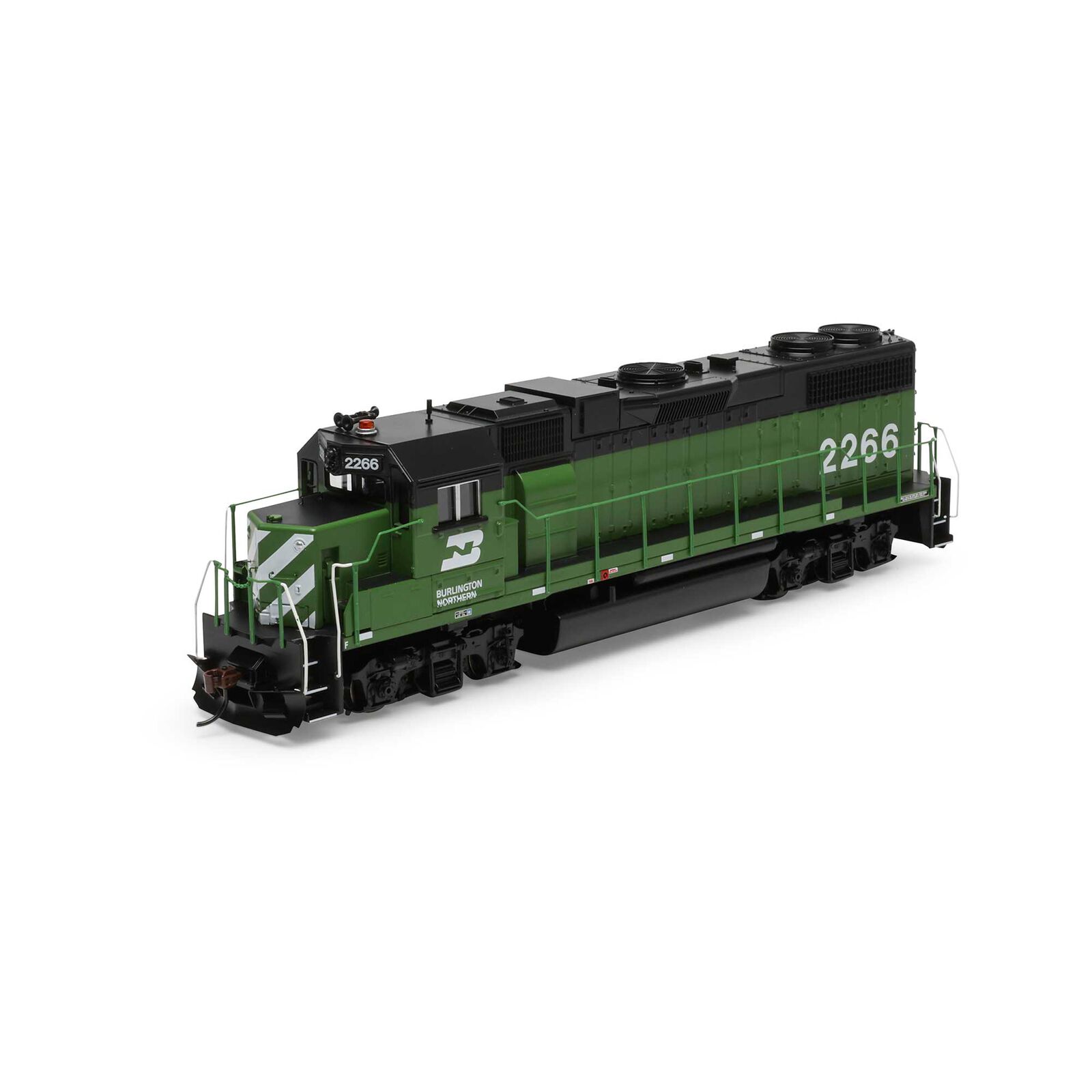 Athearn HO GP38-2 Locomotive, Sound-Ready with Speaker, BN #2266 ...