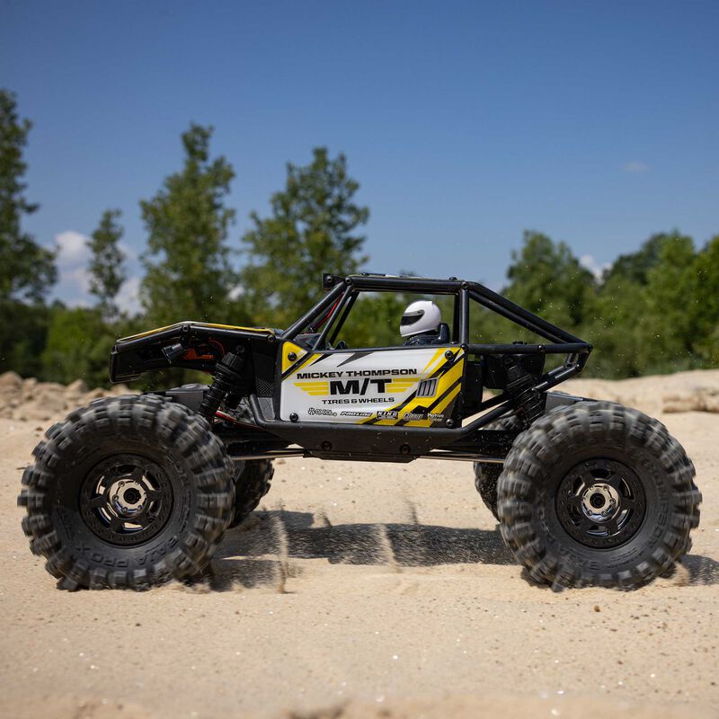 Axial 1/18 UTB18 Capra 4WS 4X4 RTR Brushed Rock Crawler (Battery ...