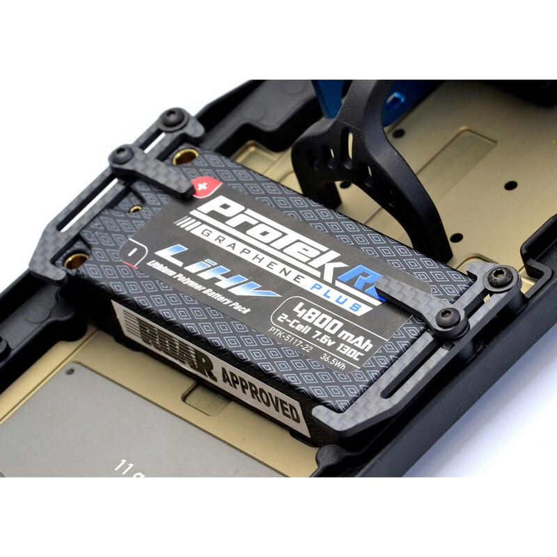 EXOTEK RACING LLC Carbon Fiber Lipo Tabs And Cups Set: B6.4 B6.3 ...