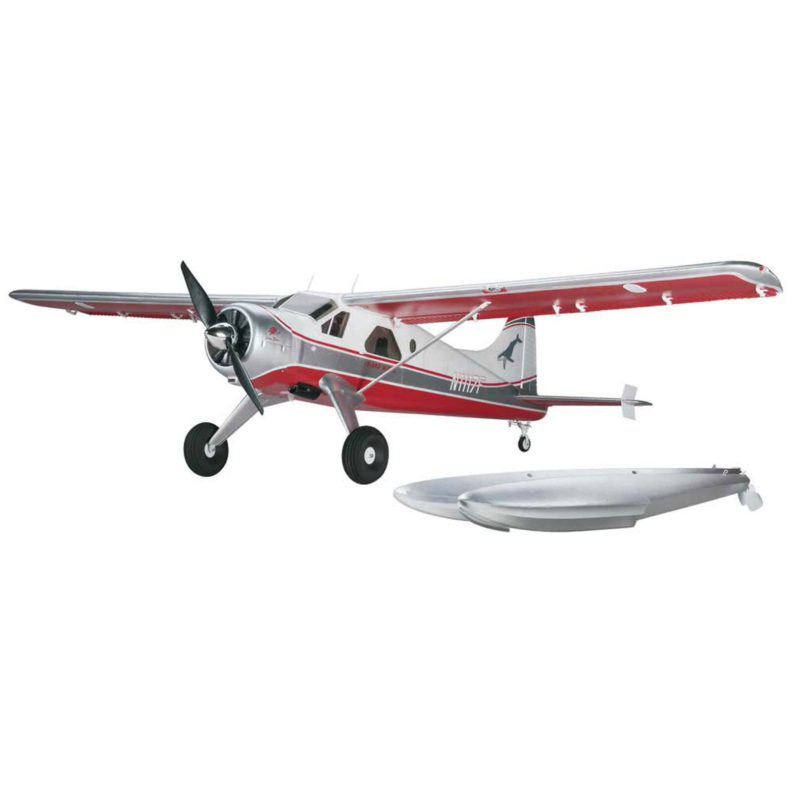Flyzone Island Wings DHC-2 Beaver Rx-R, 59.5" | Horizon Hobby