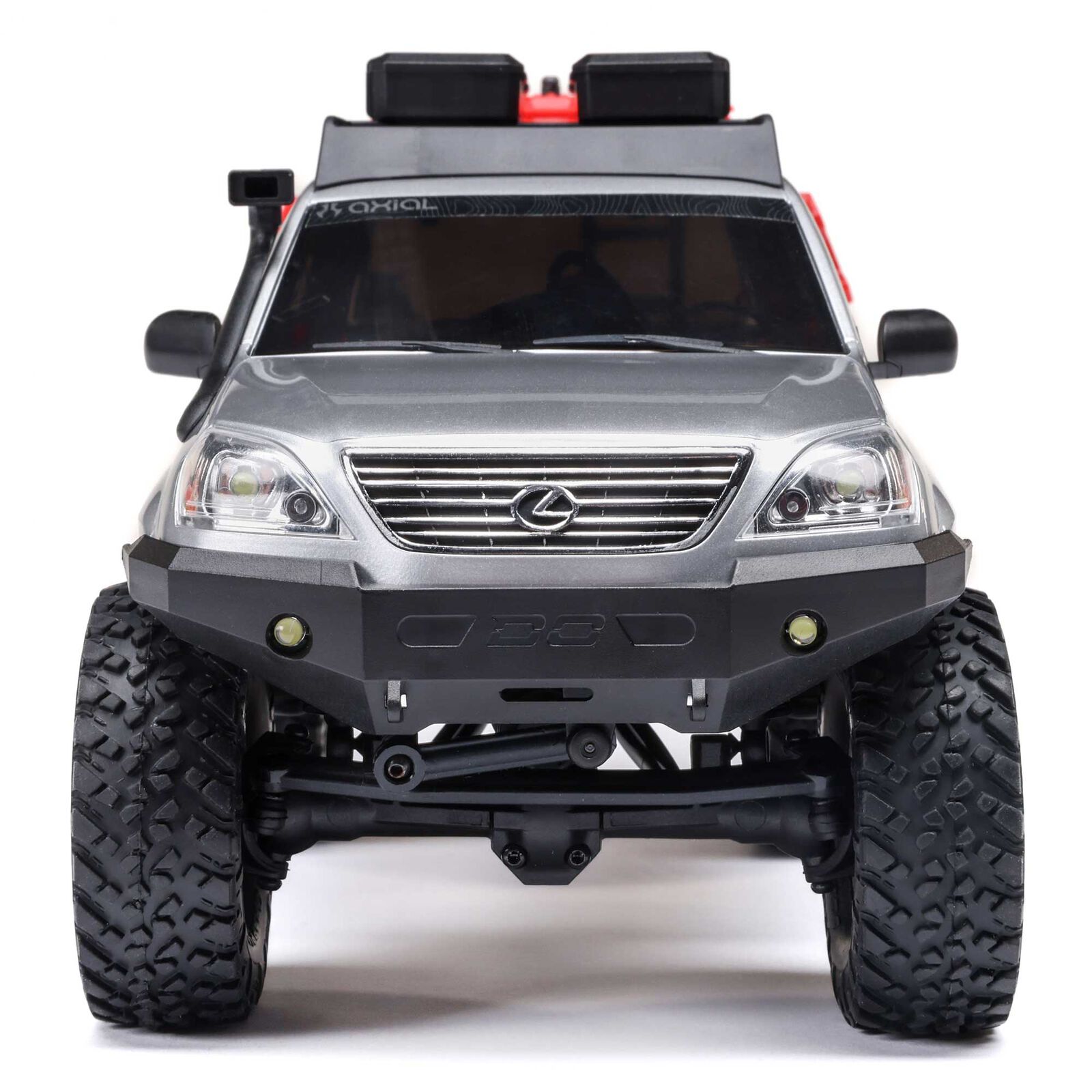Axial 1/24 SCX24 Lexus GX 470 4X4 RTR Brushed Rock Crawler (Battery & Charger Included), Silver ...