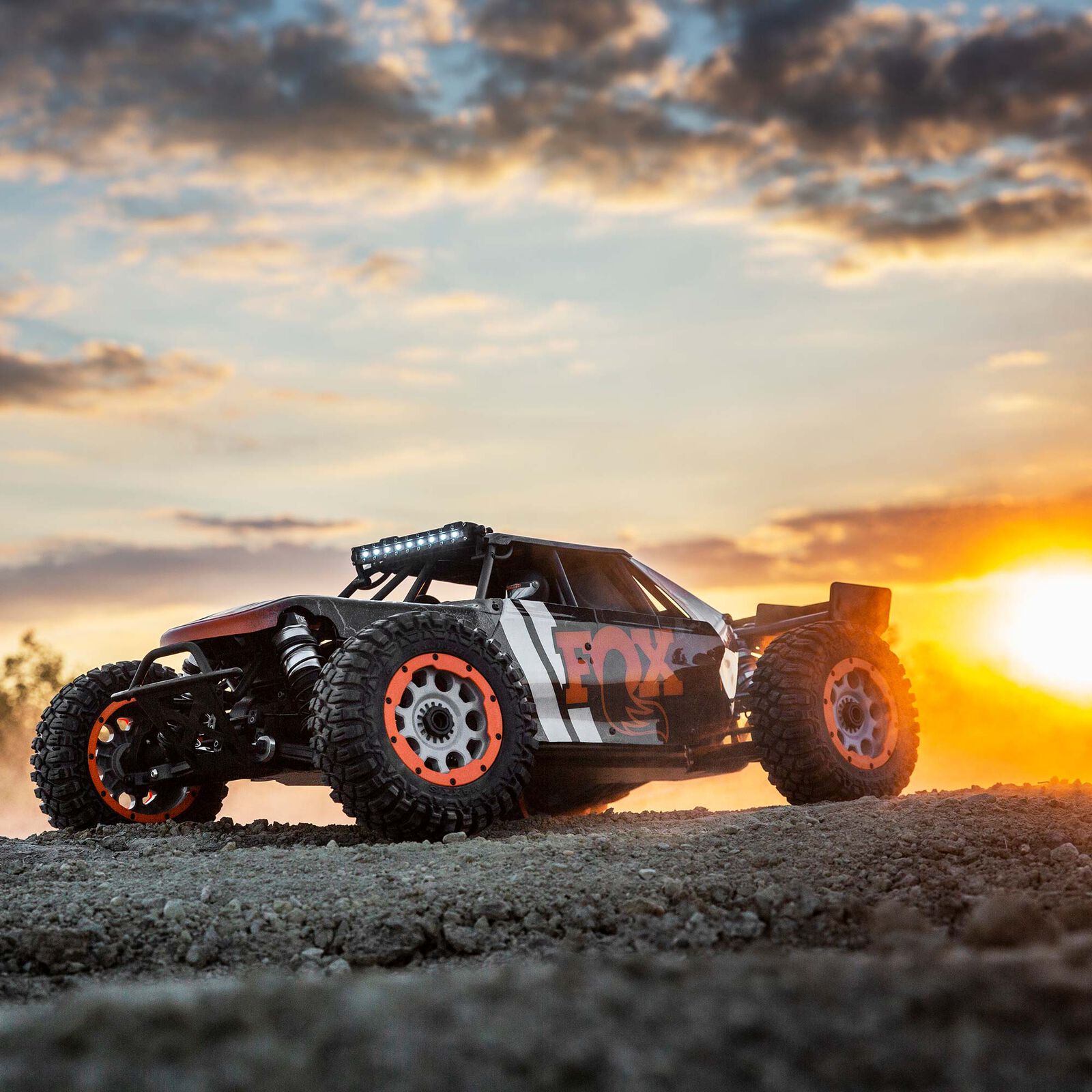 Losi 1/5 DBXL-E 2.0 V2 Fox 8S 4X4 RTR Brushless Desert Buggy, Orange ...
