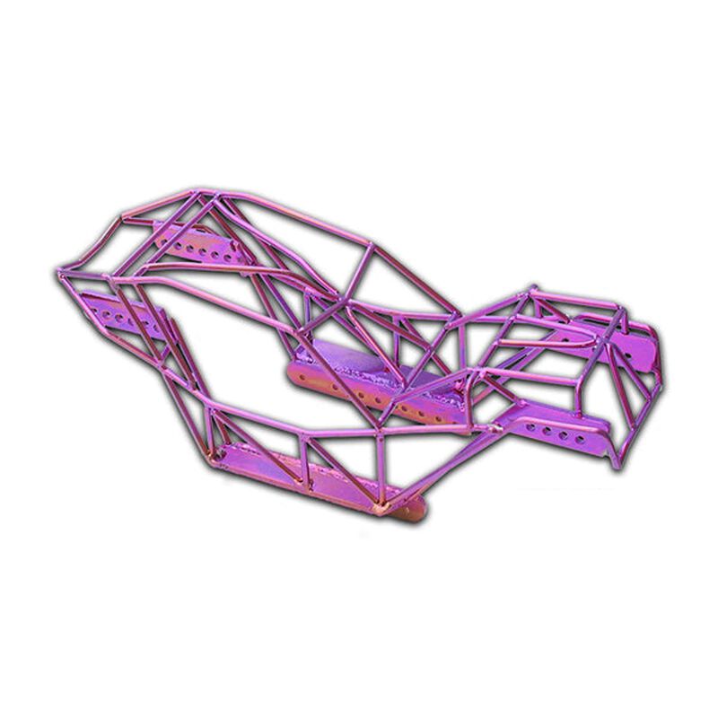 Furitek Olympus Titanium Rolling Cage, Purple: SCX24 | Horizon Hobby