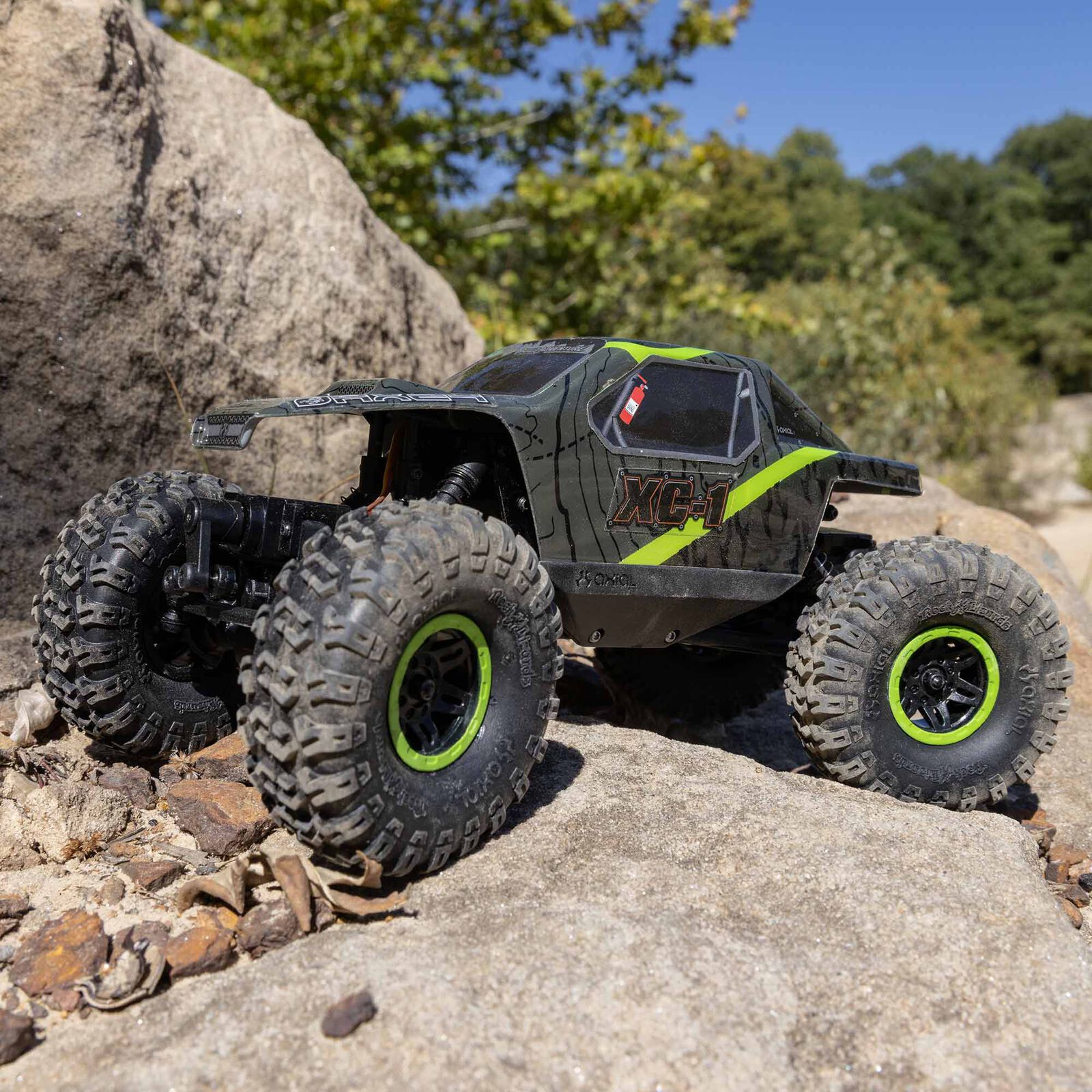 Axial 1/24 AX24 XC-1 4WS 4X4 RTR Brushed Rock Crawler (Battery ...