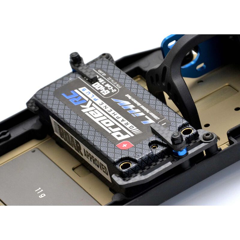 EXOTEK RACING LLC Carbon Fiber Lipo Tabs And Cups Set: B6.4 B6.3 ...