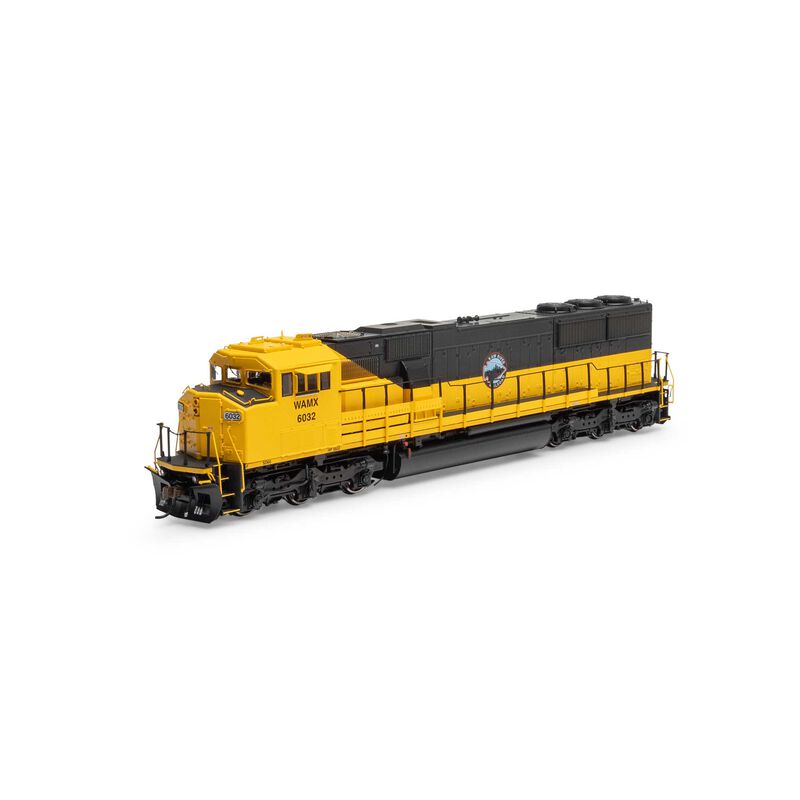 Athearn HO SD60M Tri-Clops Locomotive with DCC & Sound, WAMX #6032 ...