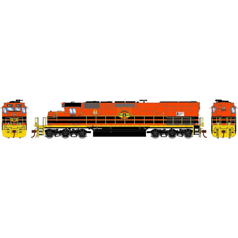 Athearn HO SD40T-2 Locomotive, NECR #3317 | Horizon Hobby