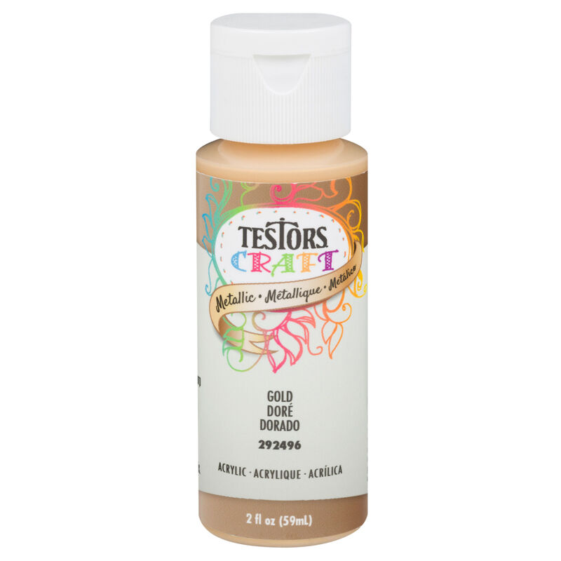 Testor Corp. Testors 2oz Acrylic Craft Paint, Satin Metallic | Horizon ...