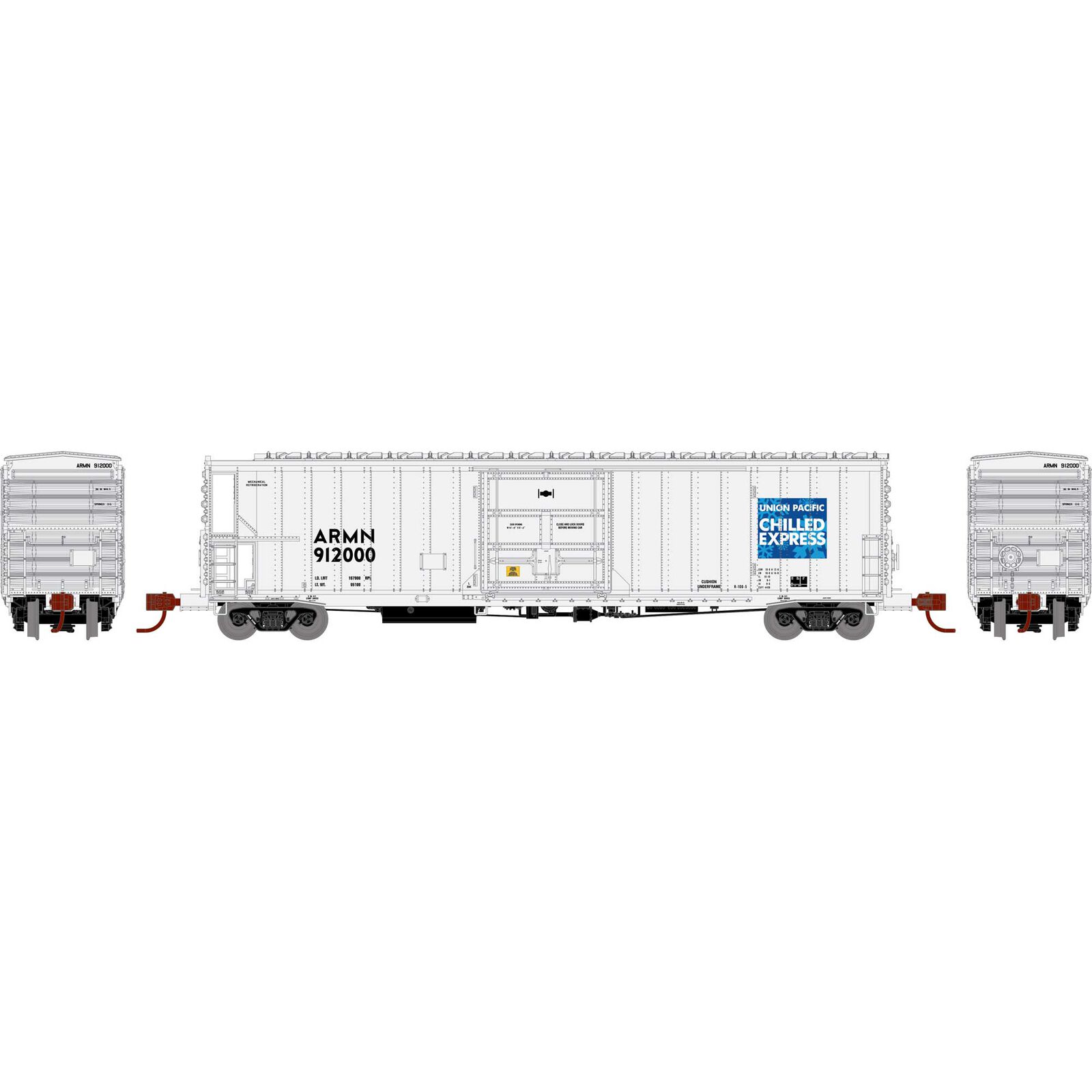 Athearn N ATH 57' FGE Mechanical Reefer, ARMN #912000 | Horizon Hobby