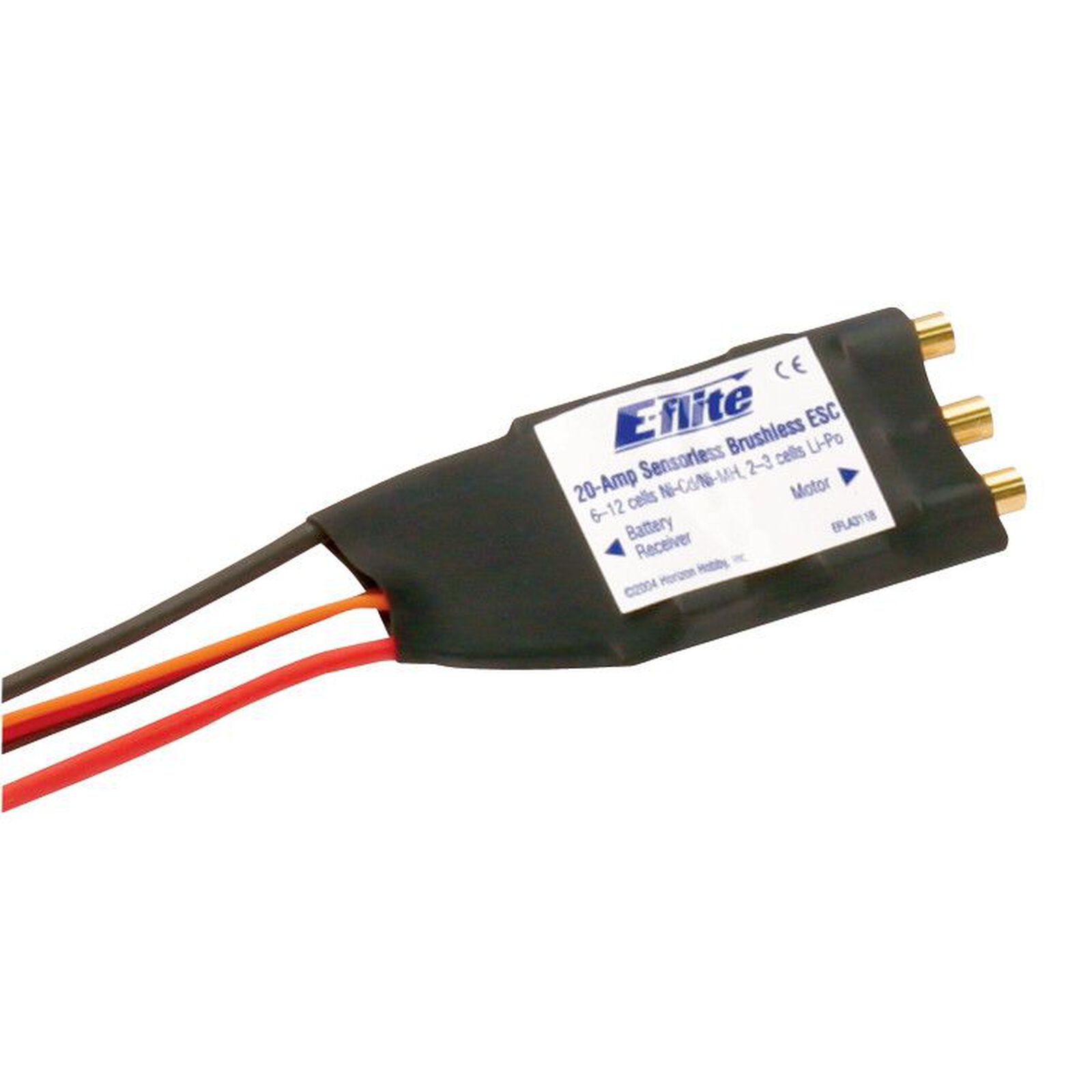 E-flite 20-Amp Brushless ESC (V2) | Horizon Hobby