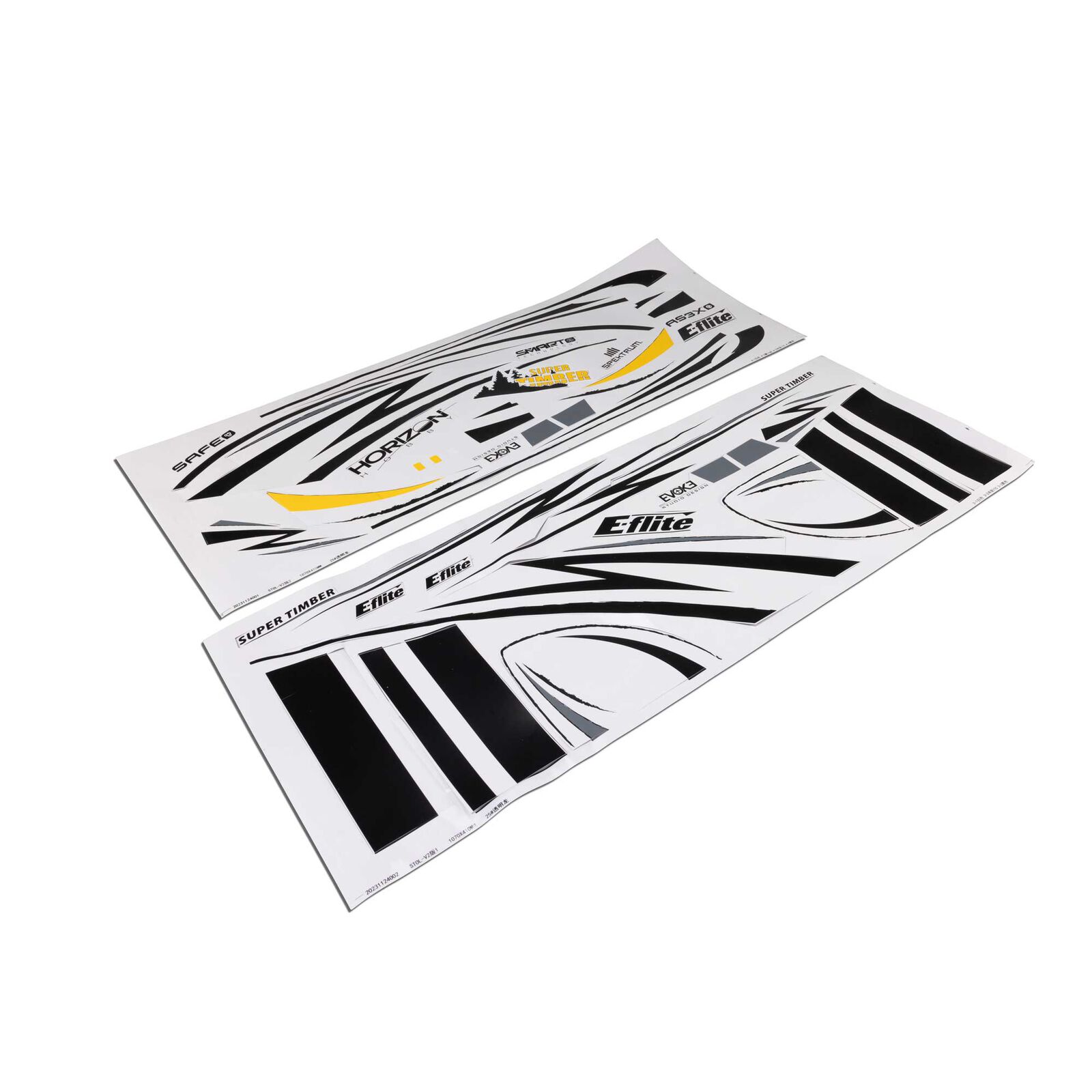 E-flite Decal Sheet: Super Timber 1.7m | Horizon Hobby