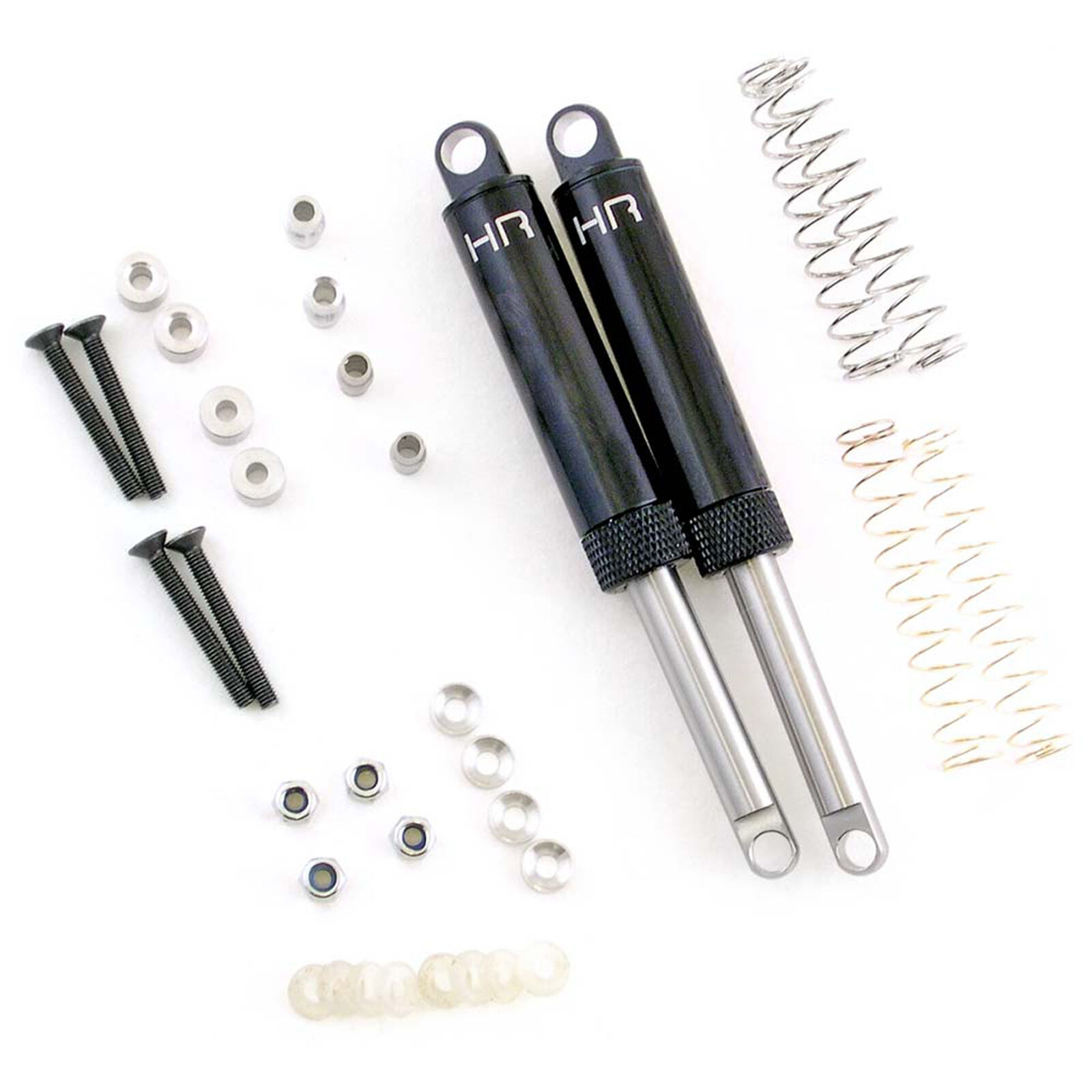 Hot Racing Black Internal Spring Air Shocks 100mm | Horizon Hobby