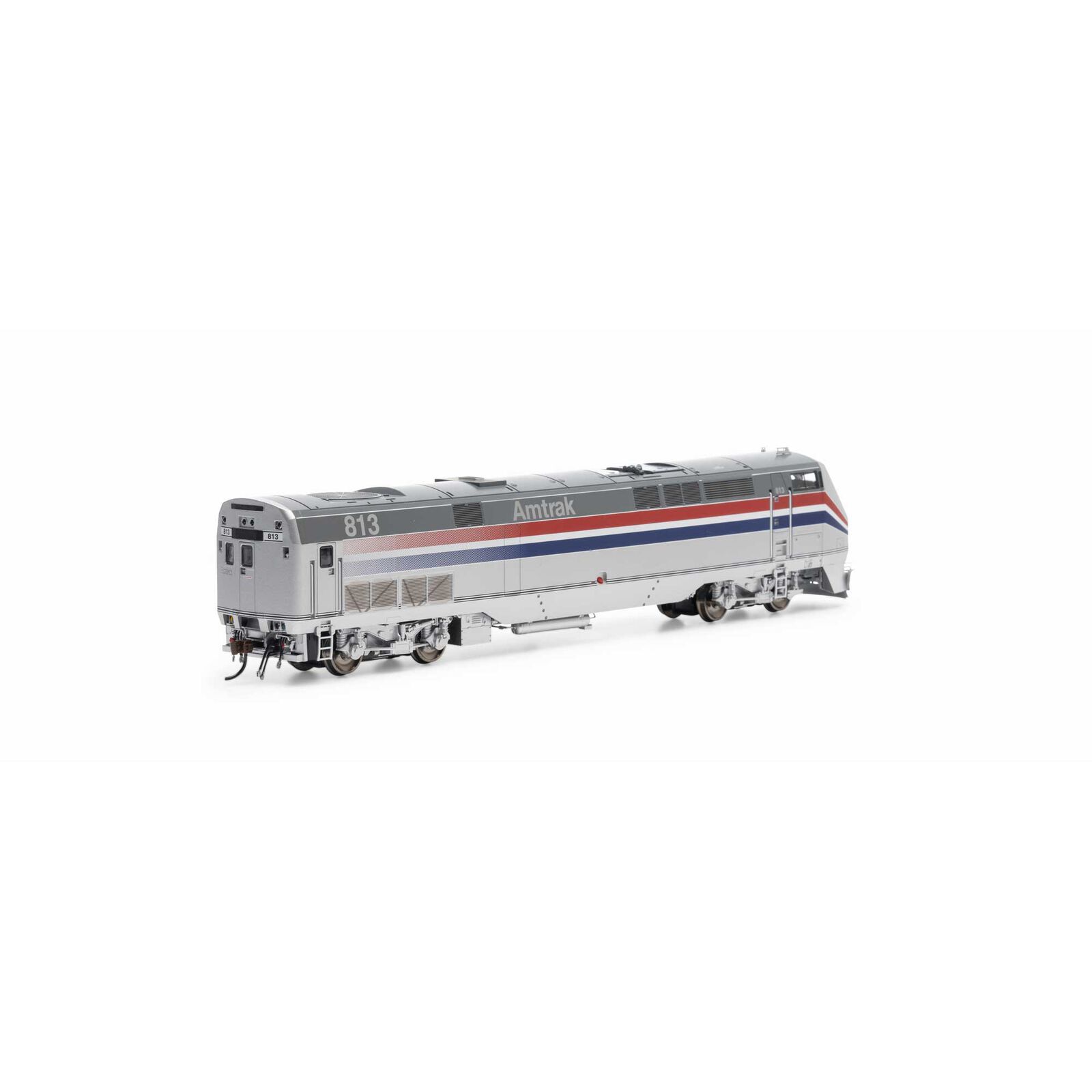 Athearn HO P40DC Locomotive with DCC & Sound, Amtrak, Phase III #813 ...