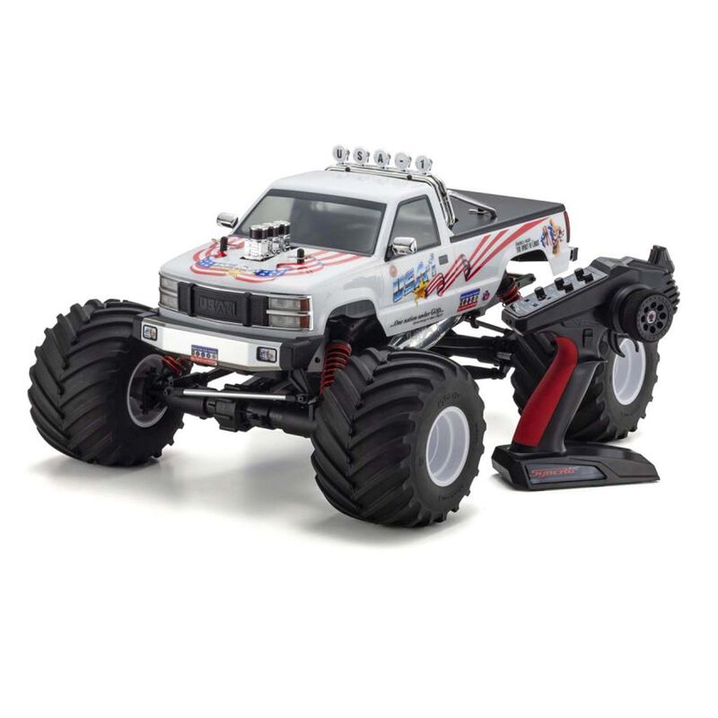 Kyosho 1/8 USA-1 4X4 .25 Nitro Monster Truck RTR | Horizon Hobby
