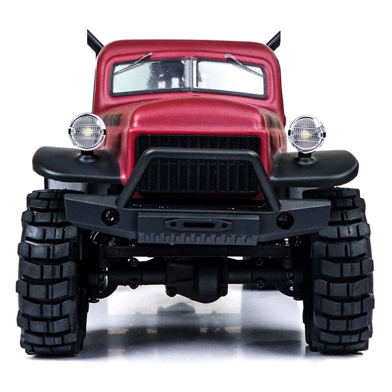 FMS 1/18 Atlas 6WD Brushed Crawler RTR, Red | Horizon Hobby