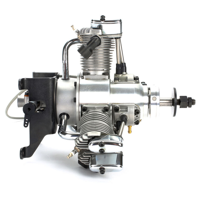 Saito Engines FG-33R3 33cc 3-Cylinder Gasoline Radial Engine, BS ...